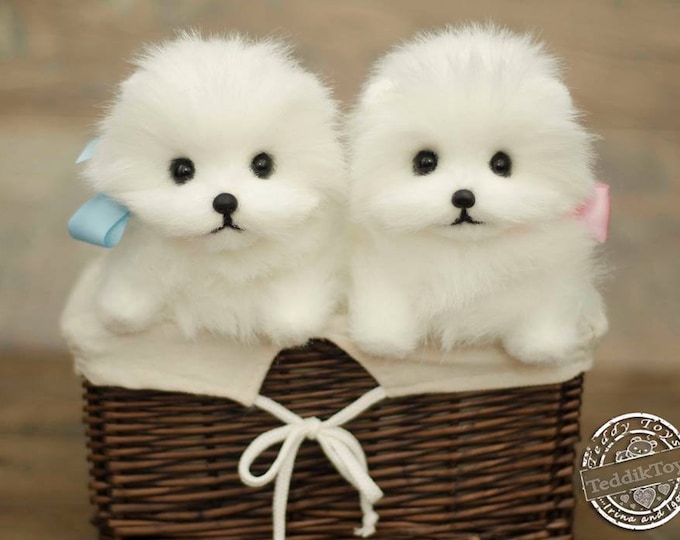 Puppy York Jemmy (make to Order) Portrait Pet , Handmade Animal by ...