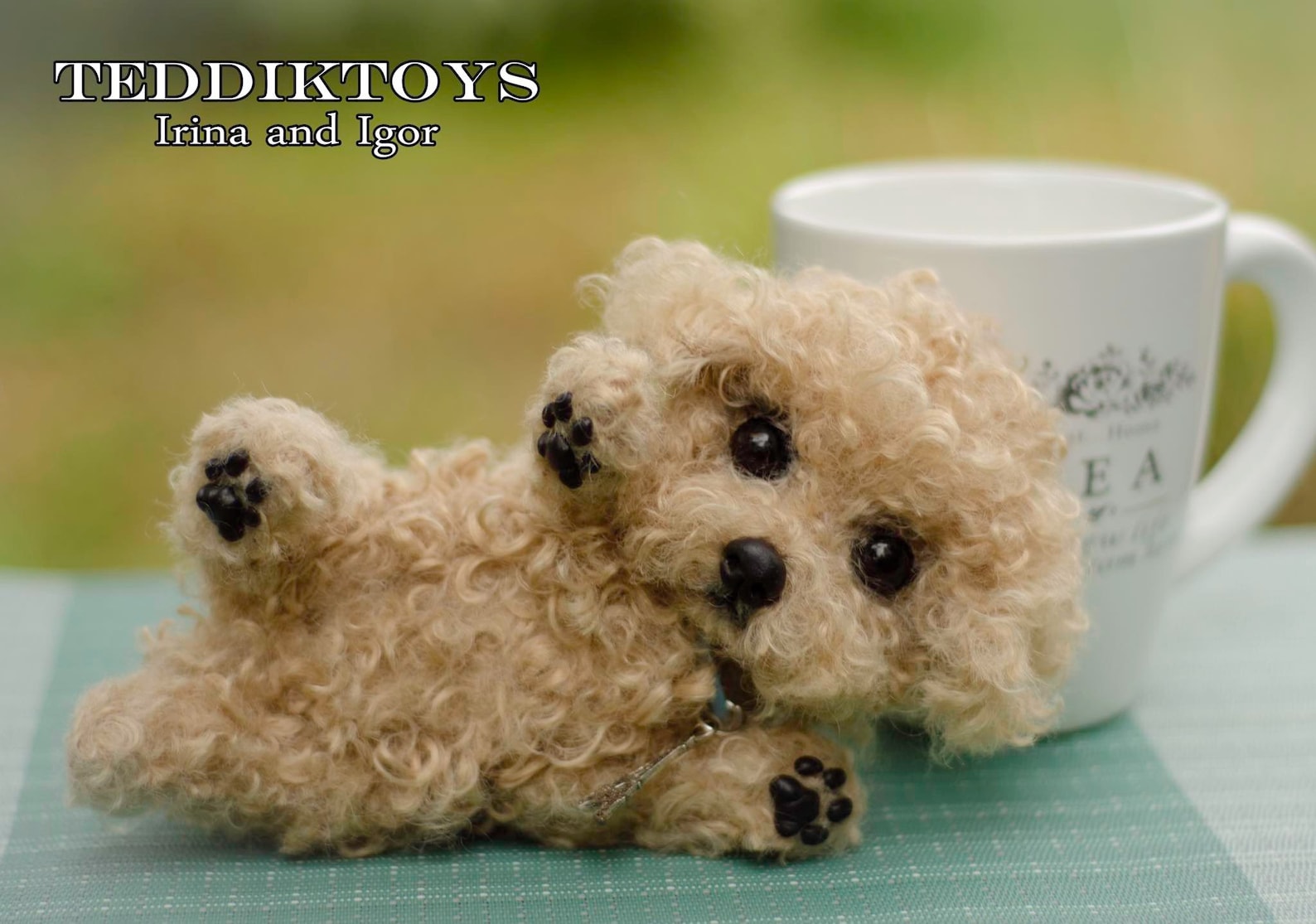Puppy Handmade Tea Cup Poodle Micro Poodle Toy Puppy Mini - Etsy