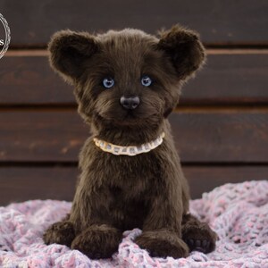 Stuffed Bear ,artist Collectible Stuffed Teddy Bear Handmade Toy Cute ...