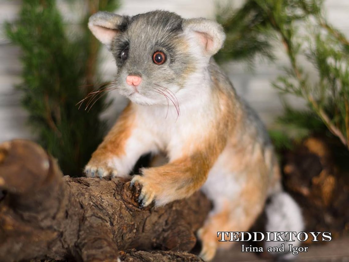 Possum made to order handmade toy possum | Etsy
