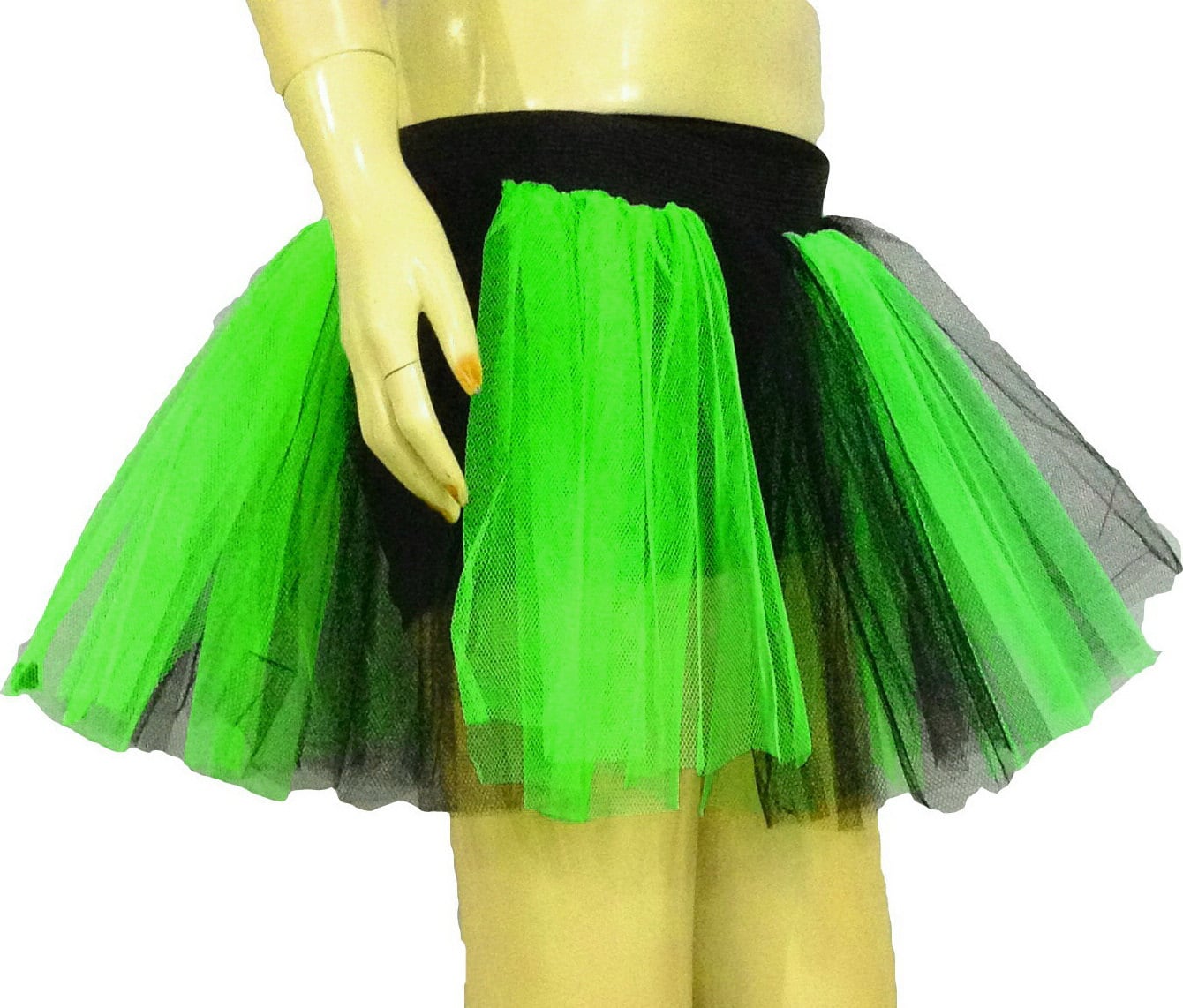 Green Neon UV Tutu Skirt for Dance Party Ruffled Tulle Skirt Adult - Etsy
