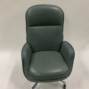 Sunar Hauserman Blue Leatherette Conference Chair Pair - Etsy