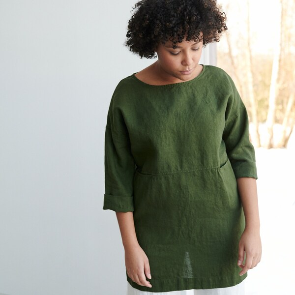 Linen Tunic - Etsy