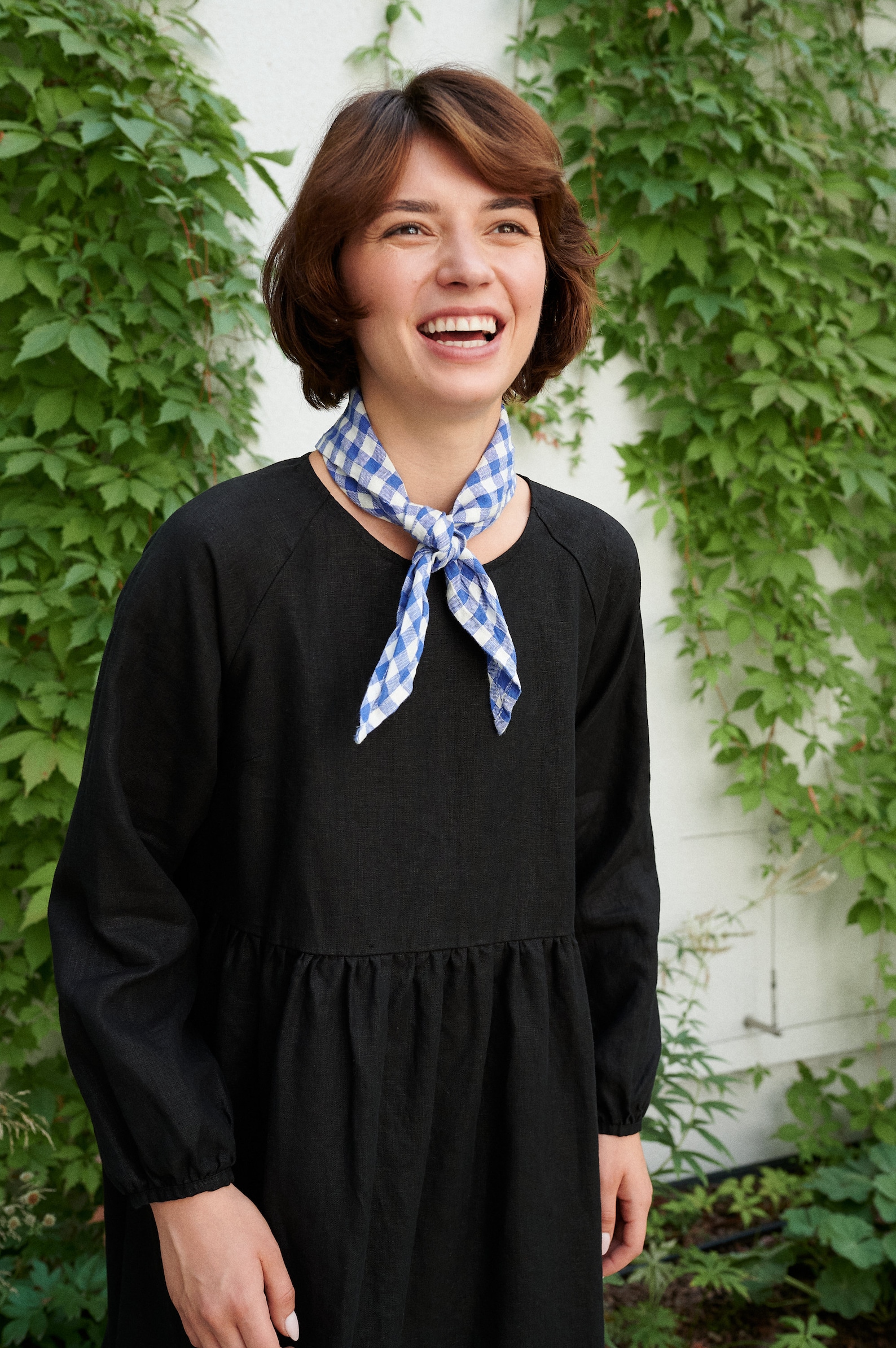 Margo Black Linen Dress Linen Dress Fall Linen Dress - Etsy