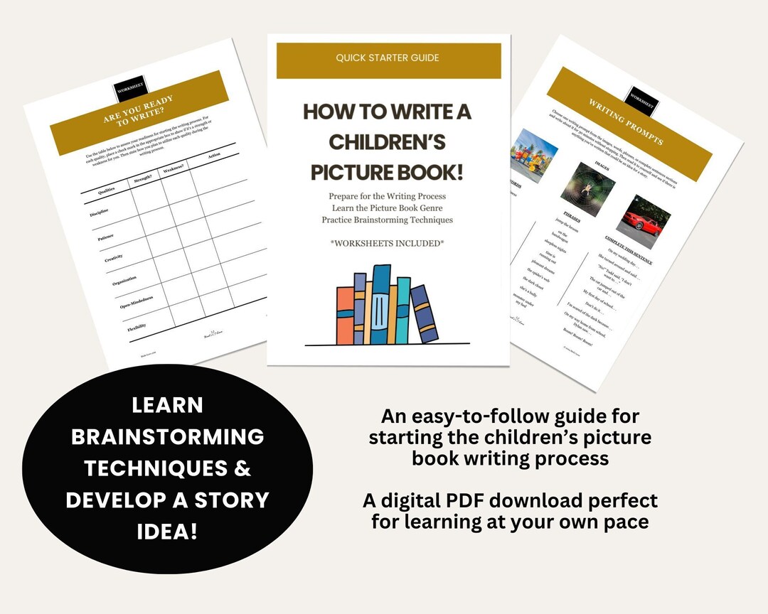 How to Write a Children’s Picture Book | Quick Guide | Digital ...