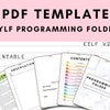 PDF EYLF Programme Template - Etsy