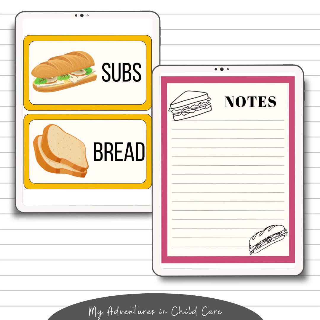 Dramatic / Role Play Sandwich Shop Restaurant - Etsy