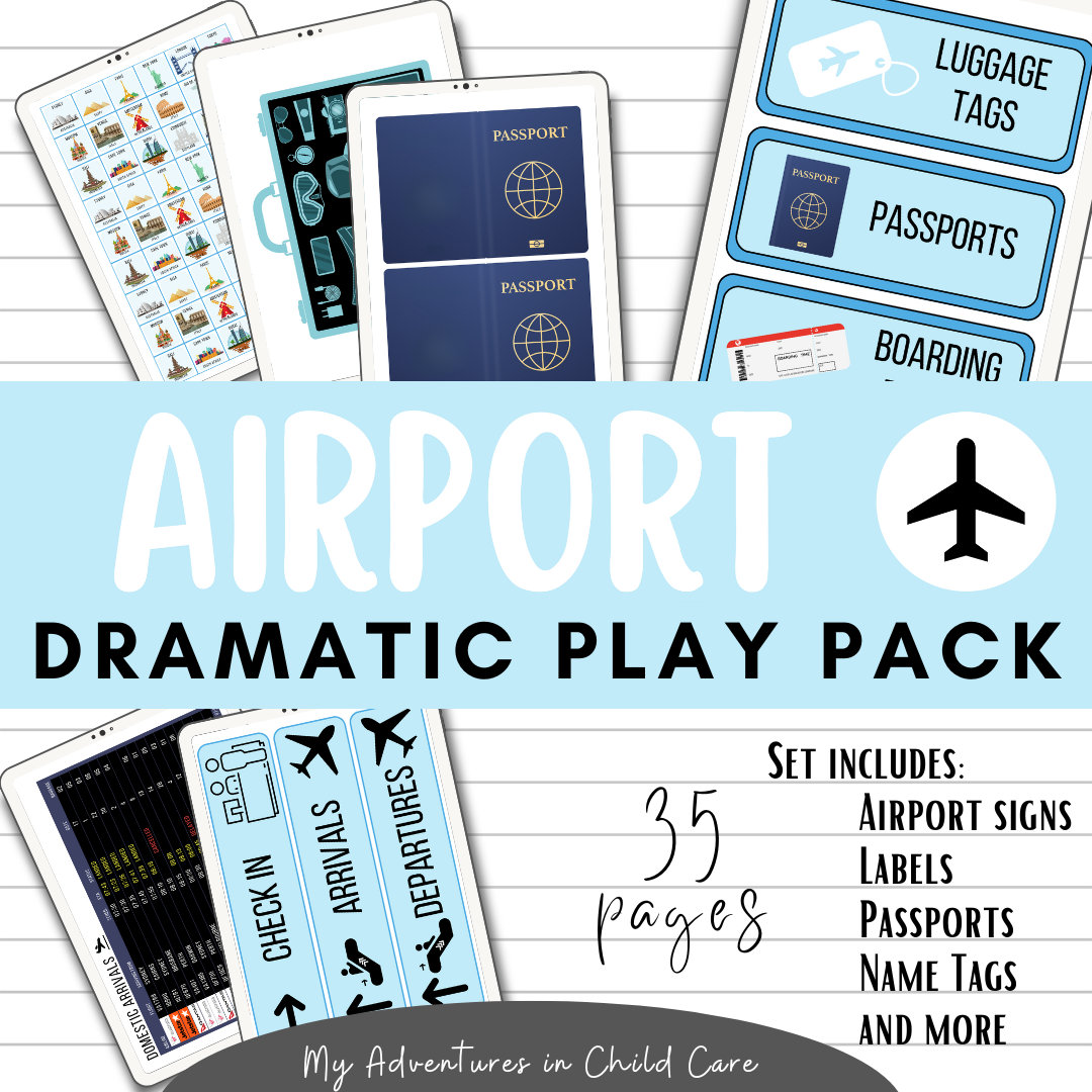 Dramatic / Role Play Airport Terminal - Etsy