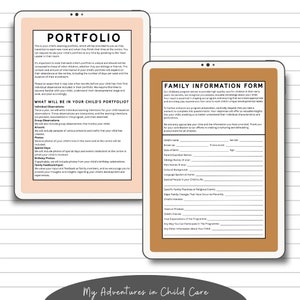 PDF Child Portfolio Templates Starter Kit - Neutral Colours EYLF V2.0 ...