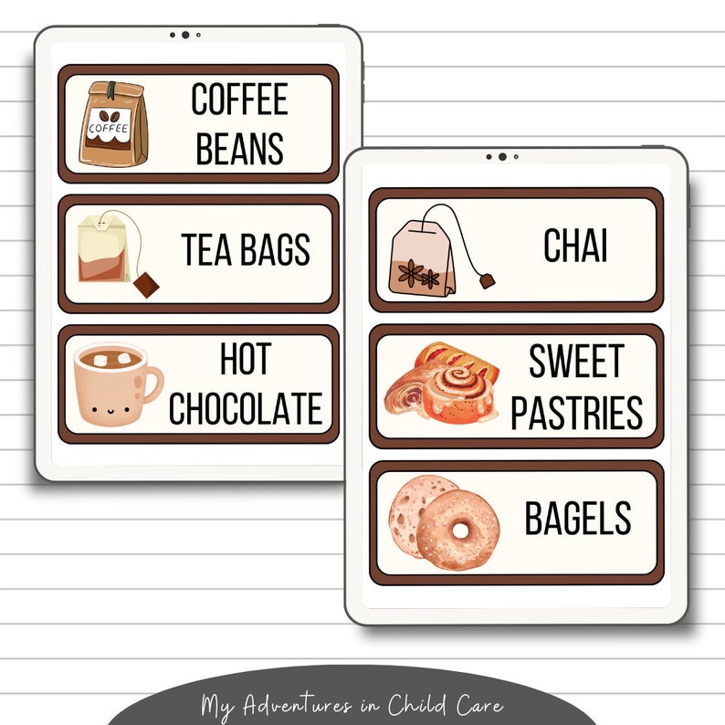 Dramatic / Role Play Coffee Shop - Etsy