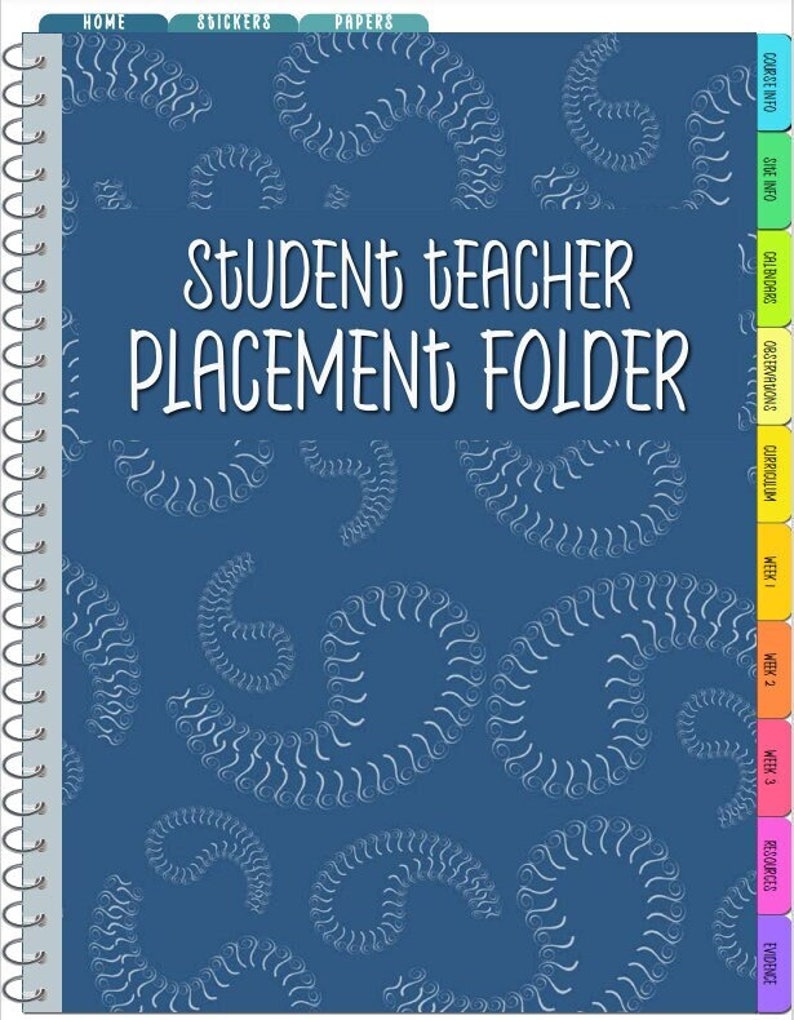 2022/2023 Digital Student Teacher Placement/prac Folder *DIGITAL ...