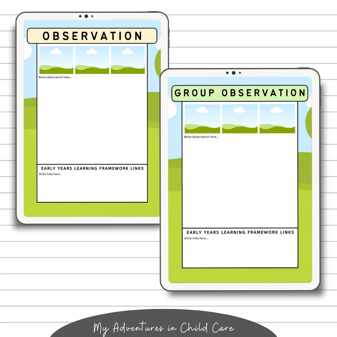 CANVA TEMPLATE / Child Portfolio Templates Starter Kit - Farm Theme ...