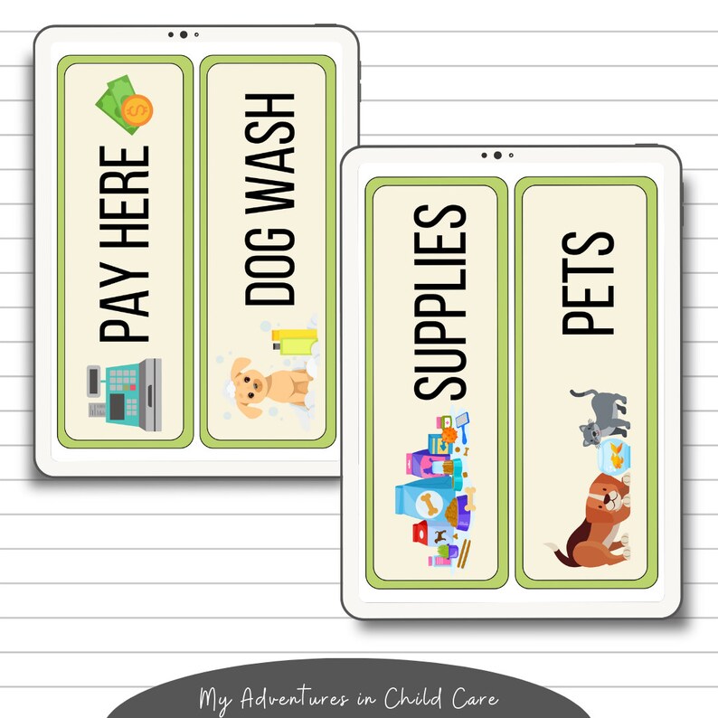 Dramatic / Role Play Pet Shop - Etsy