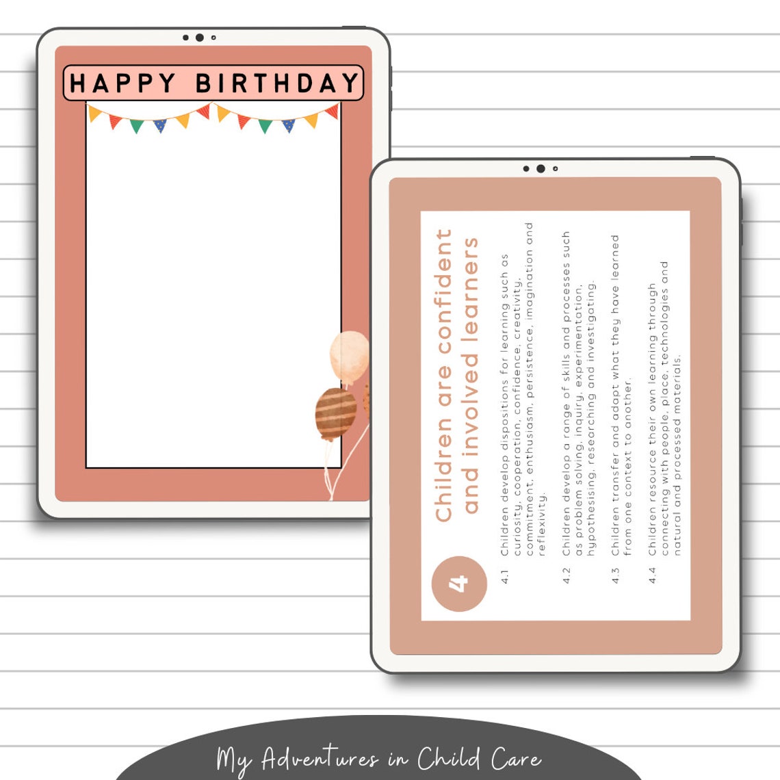 PDF Child Portfolio Templates Starter Kit - Neutral Colours EYLF V2.0 ...