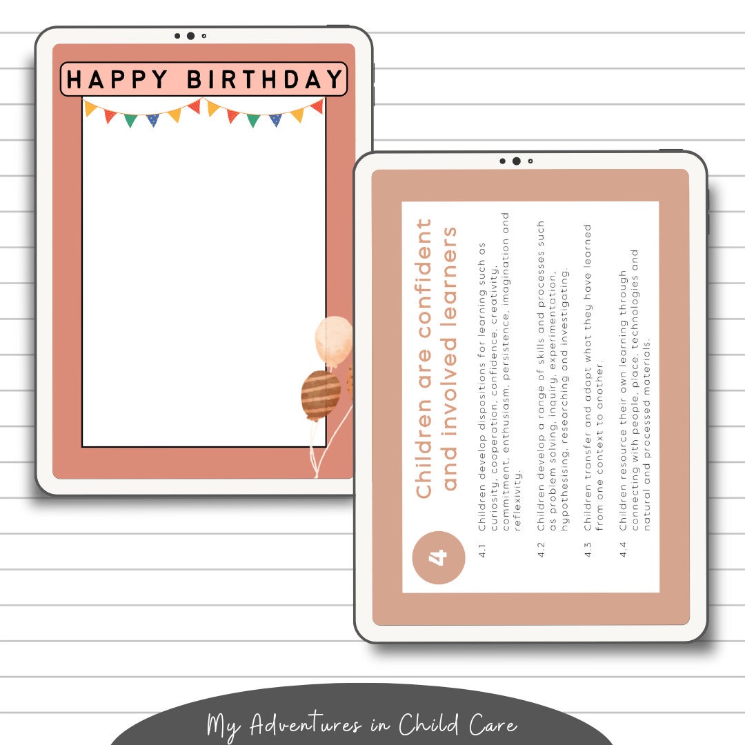 PDF Child Portfolio Templates Starter Kit - Neutral Colours EYLF V2.0 ...