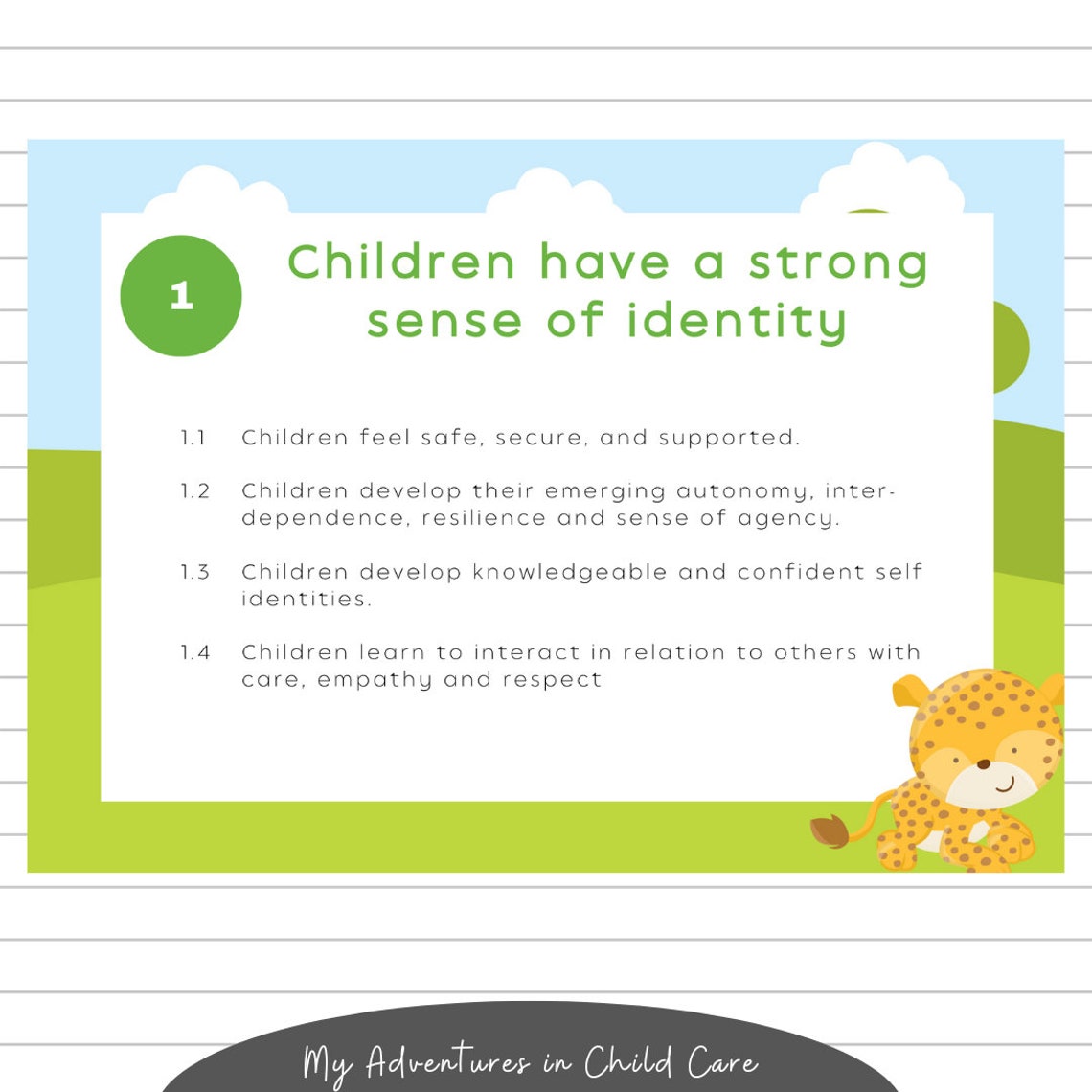 PDF Early Years Learning Framework Outcome Display Posters - Safari ...