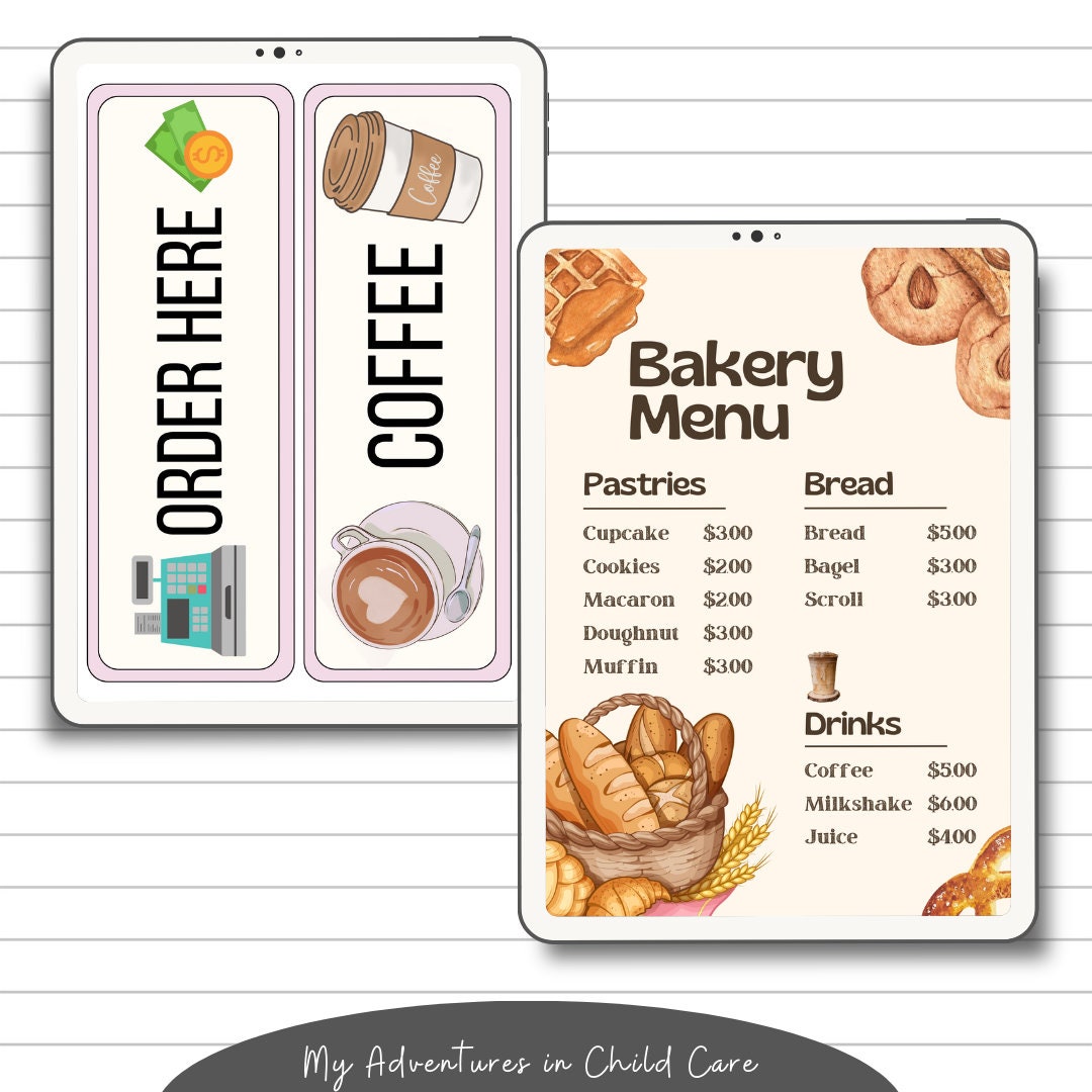 Dramatic / Role Play Bakery Shop - Etsy