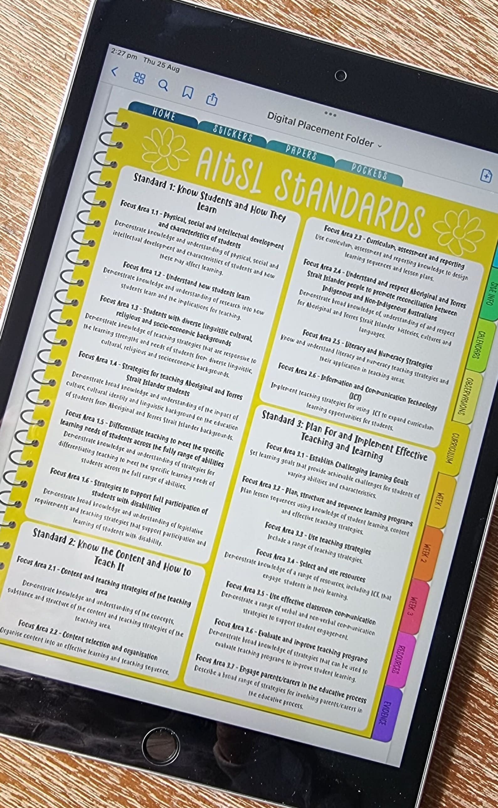 2022/2023 Digital Student Teacher Placement/prac Folder *DIGITAL ...