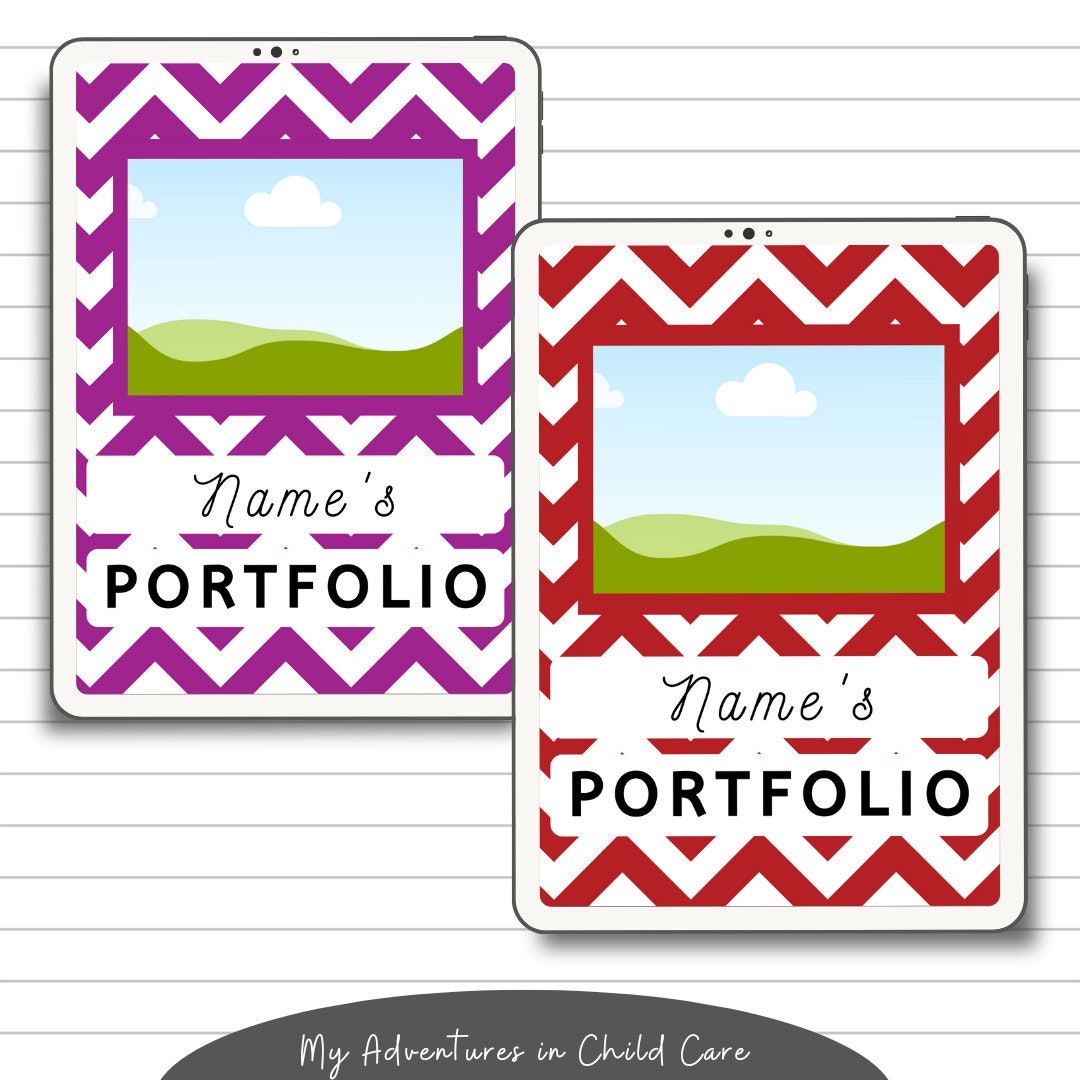 Canva Template / Additional Portfolio Cover Pages - Etsy