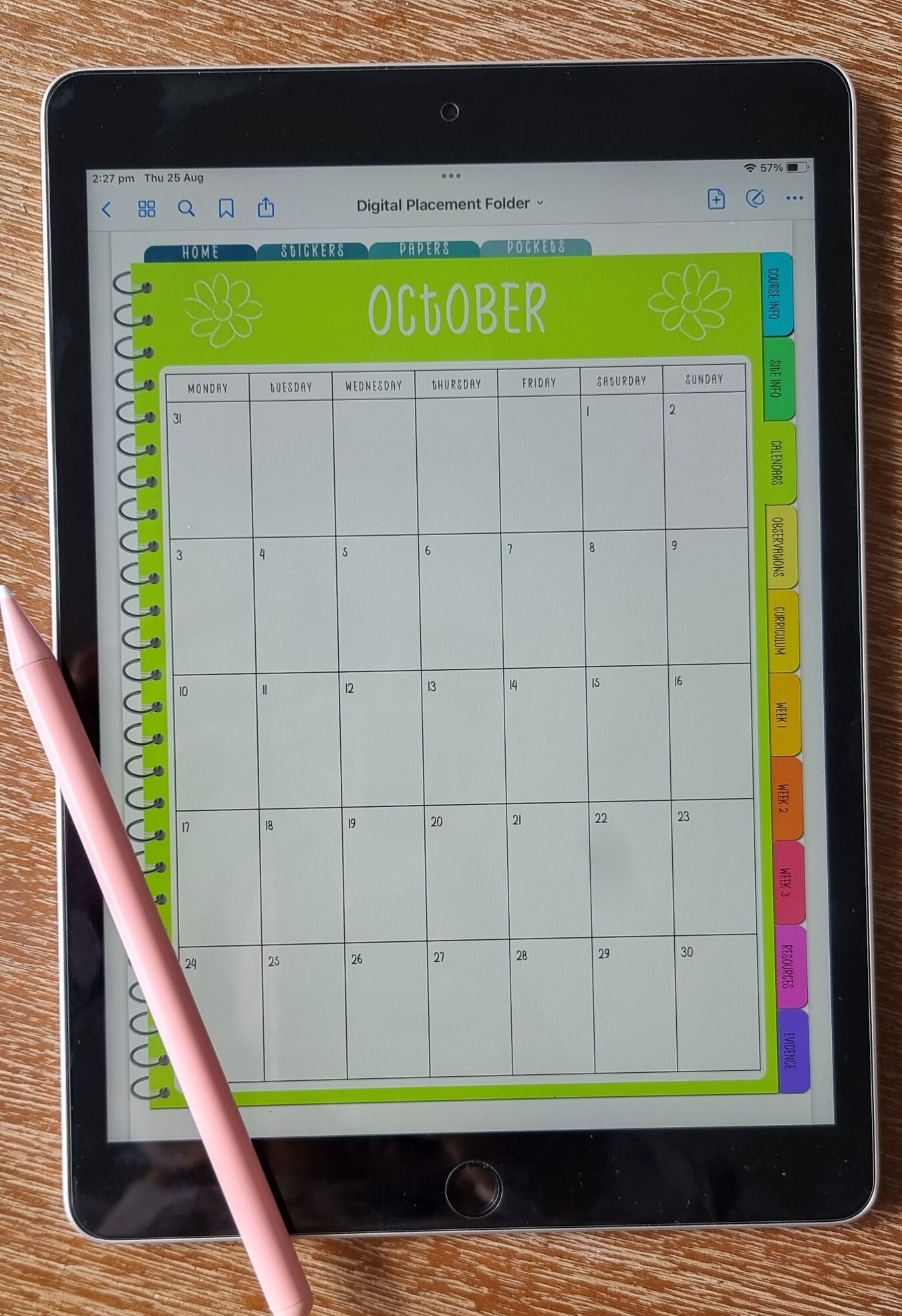 2022/2023 Digital Student Teacher Placement/prac Folder *DIGITAL ...