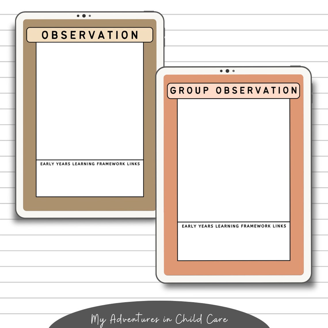 PDF Child Portfolio Templates Starter Kit - Neutral Colours EYLF V2.0 ...