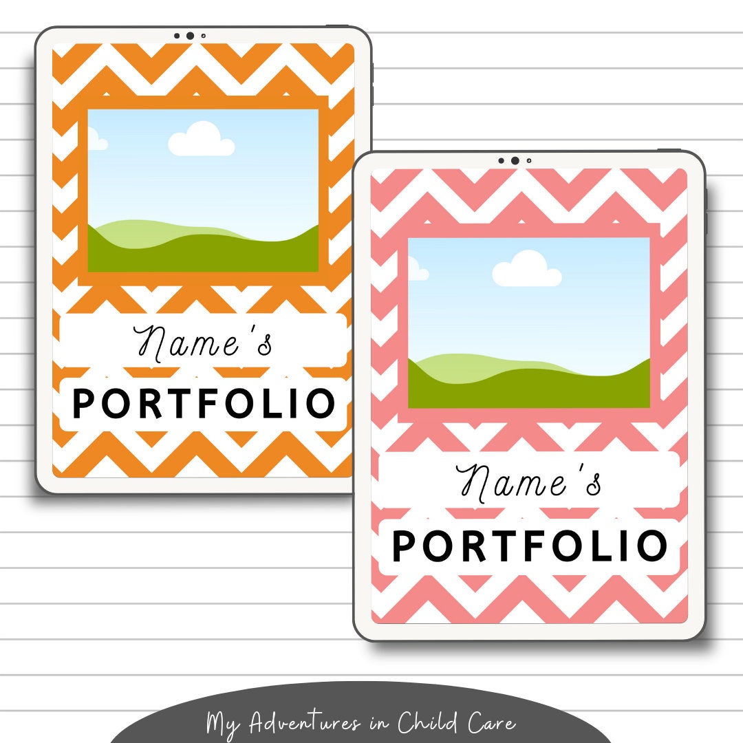 Canva Template / Additional Portfolio Cover Pages - Etsy