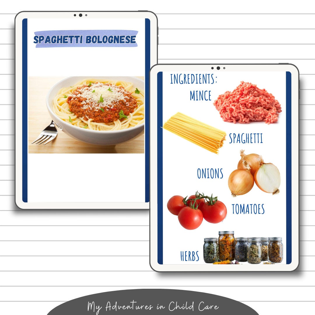 Dramatic / Role Play Kitchen Home Corner Recipe Book - Etsy