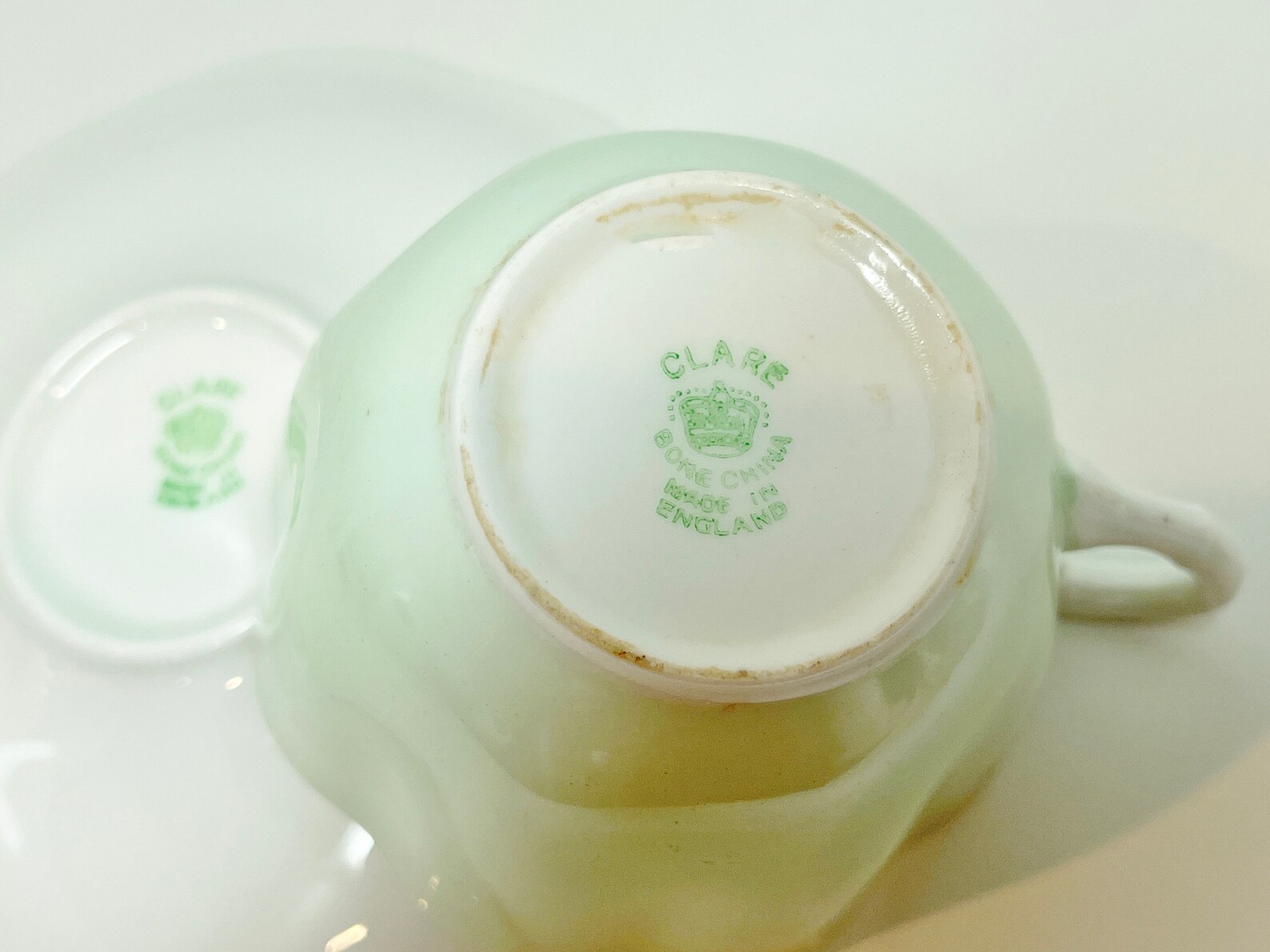 Paneled Clare Tea Cup and Saucer Antique Tea Cups Vintage - Etsy