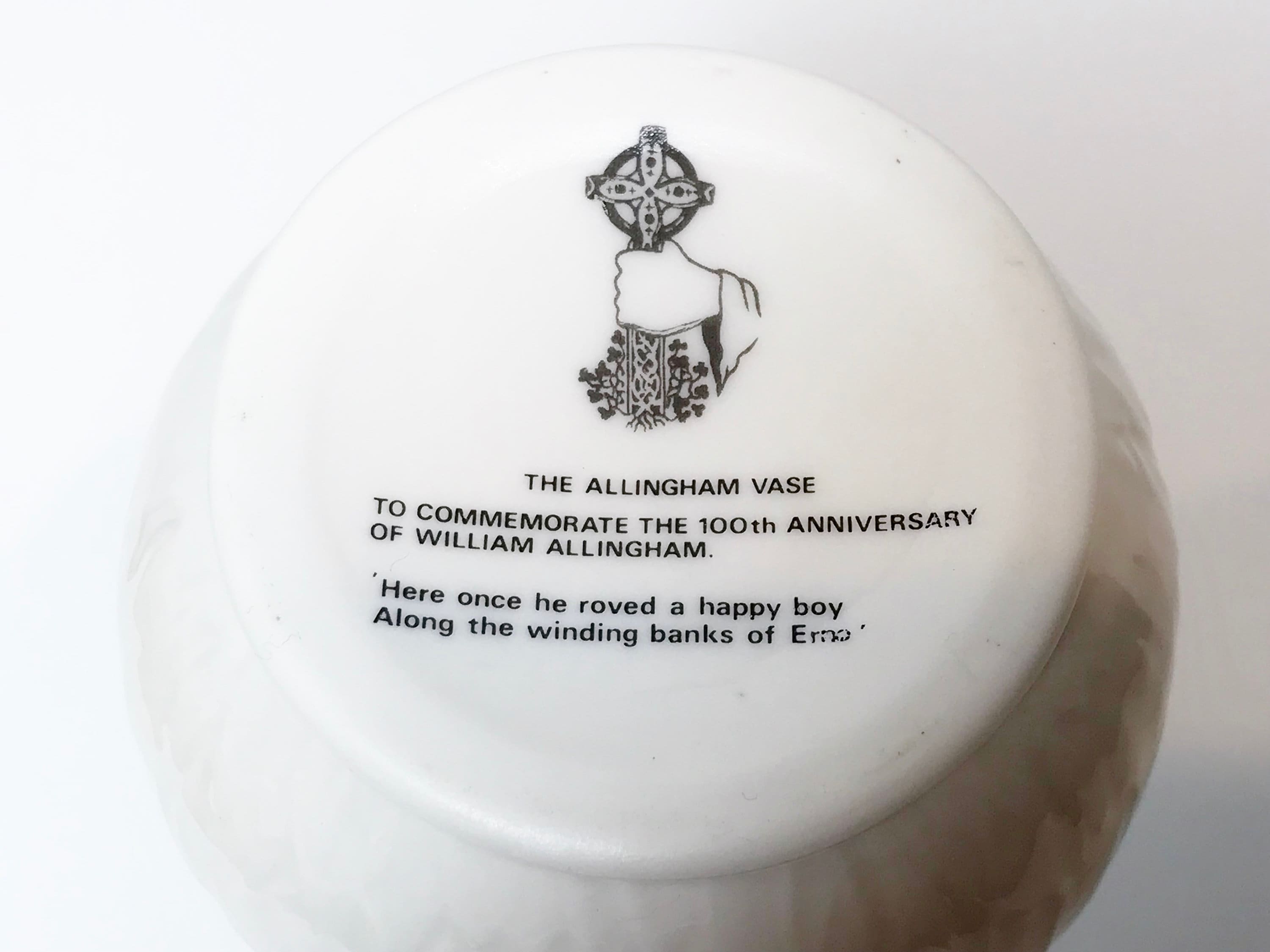 Reserved for SR, The Allingham Vase, Irish Vase, Belleek China, Irish ...