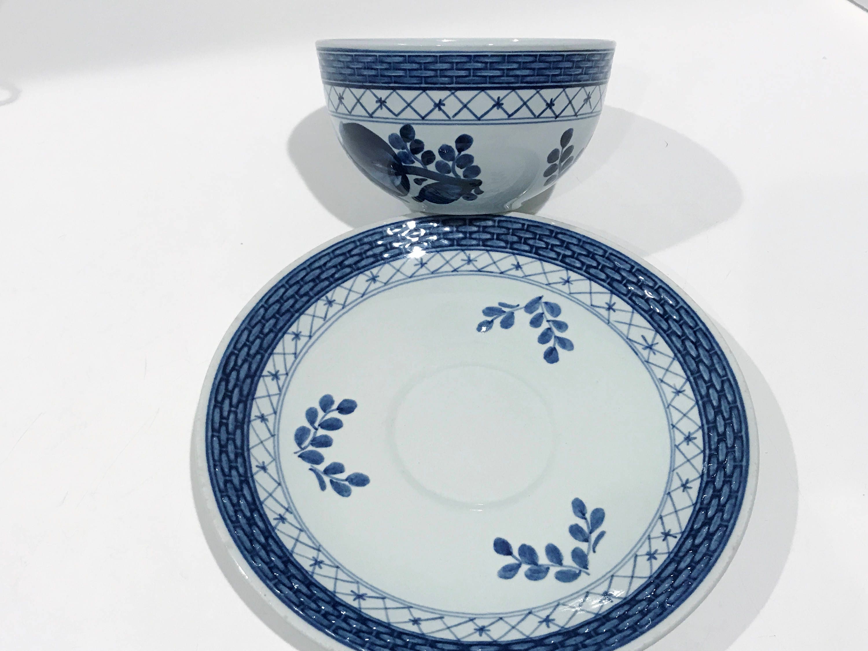 Sold Separately , Royal Copenhagen Cup and Saucer , Tranquebar Blue ...