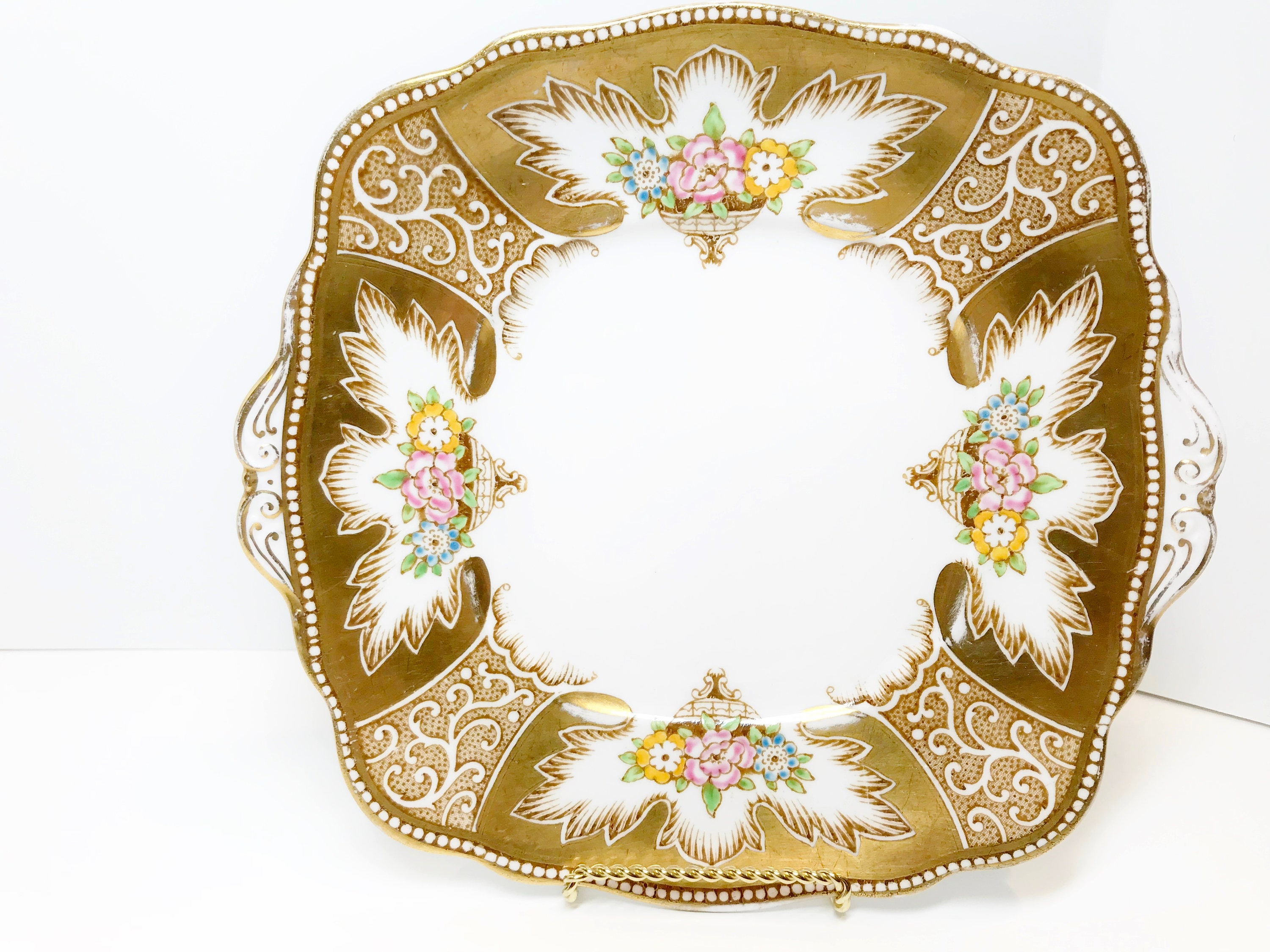 Royal Albert Dessert Plate, Royalty Pattern, English Bone China Plate ...