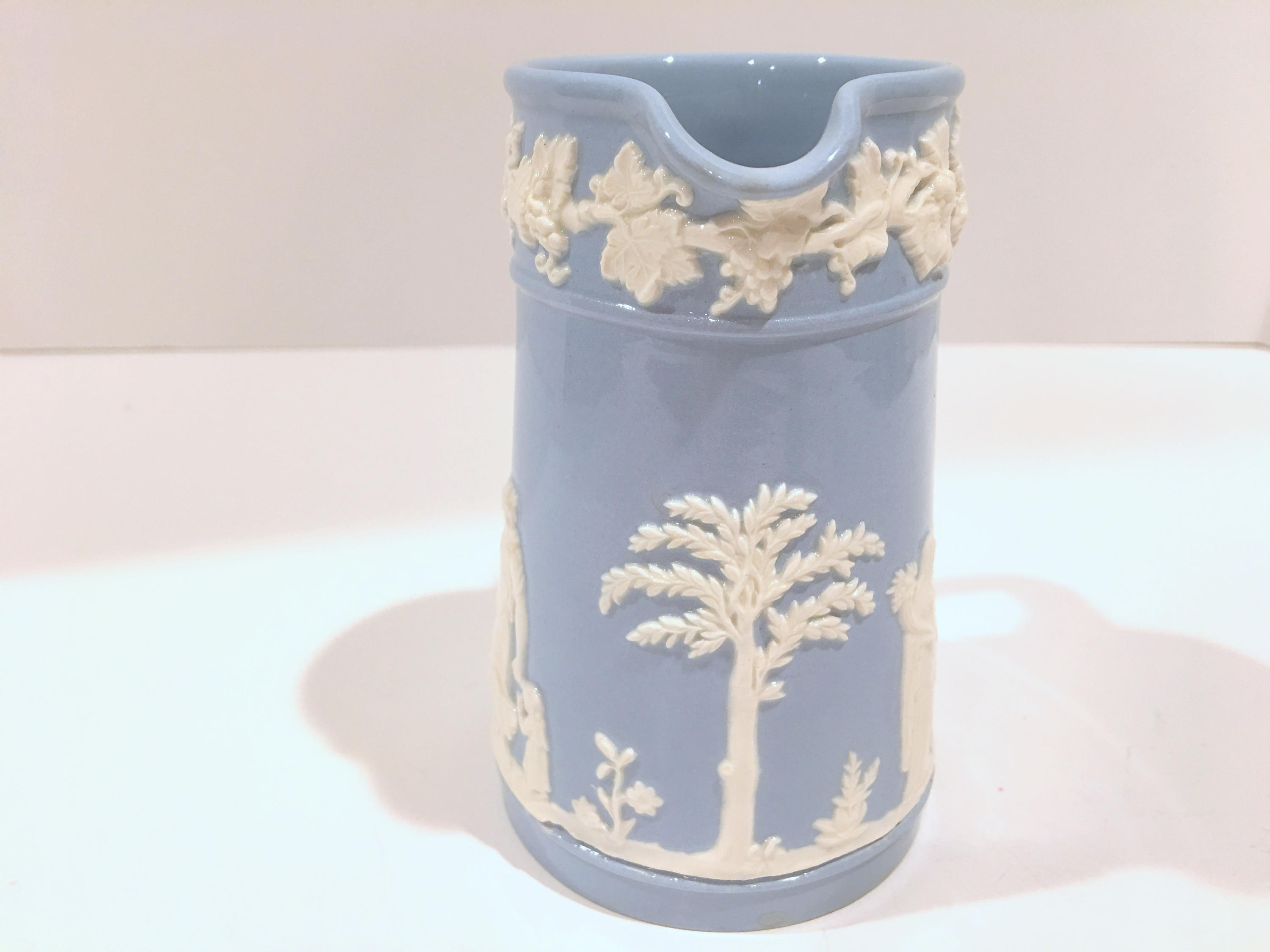 Wedgwood Pitcher, Blue Wedgwood Creamer, Wedgwood of England, Wedgwood ...