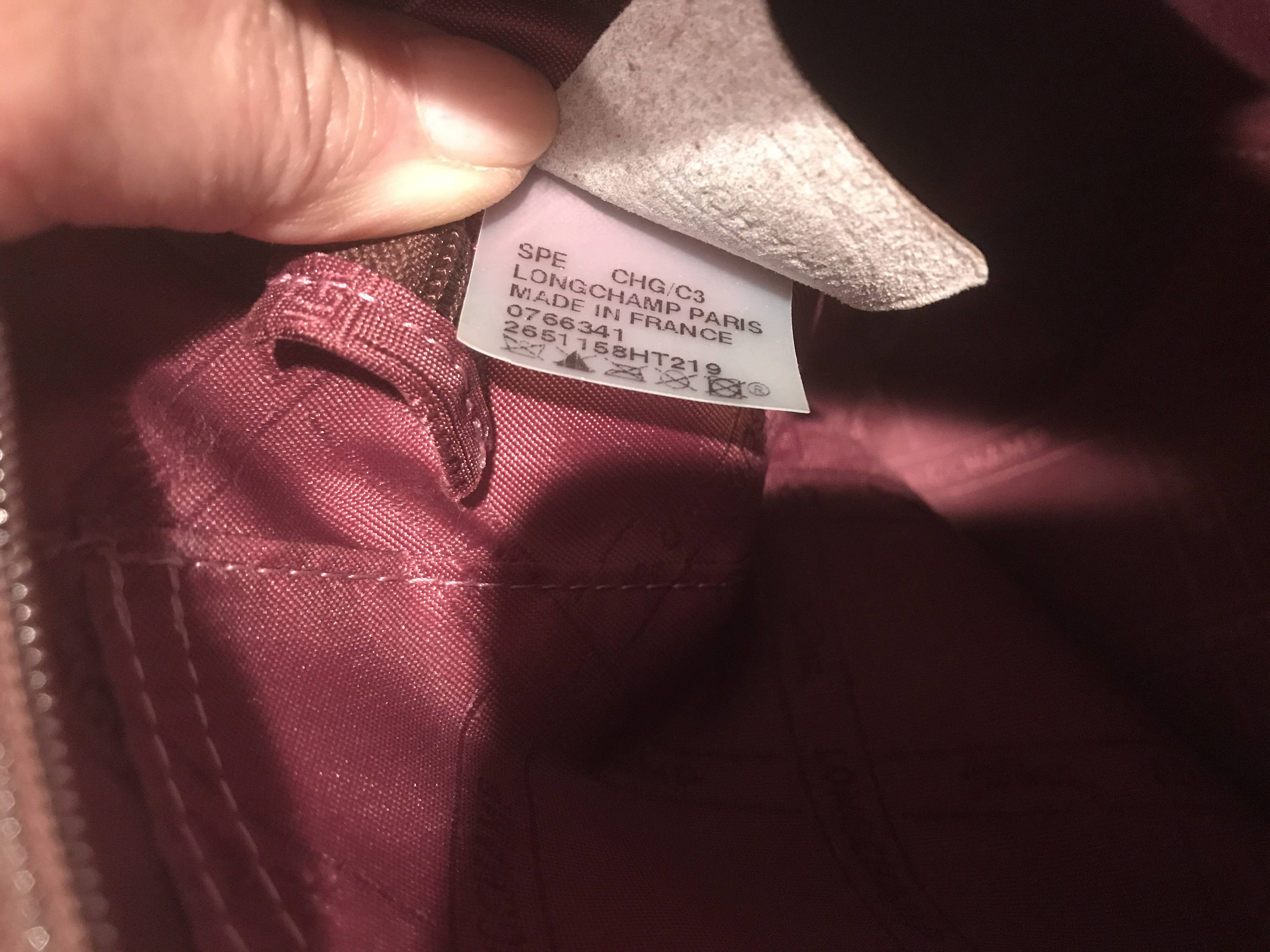 Authentic Longchamp Bag, Mahogany Brown Longchamp, French Handbag ...