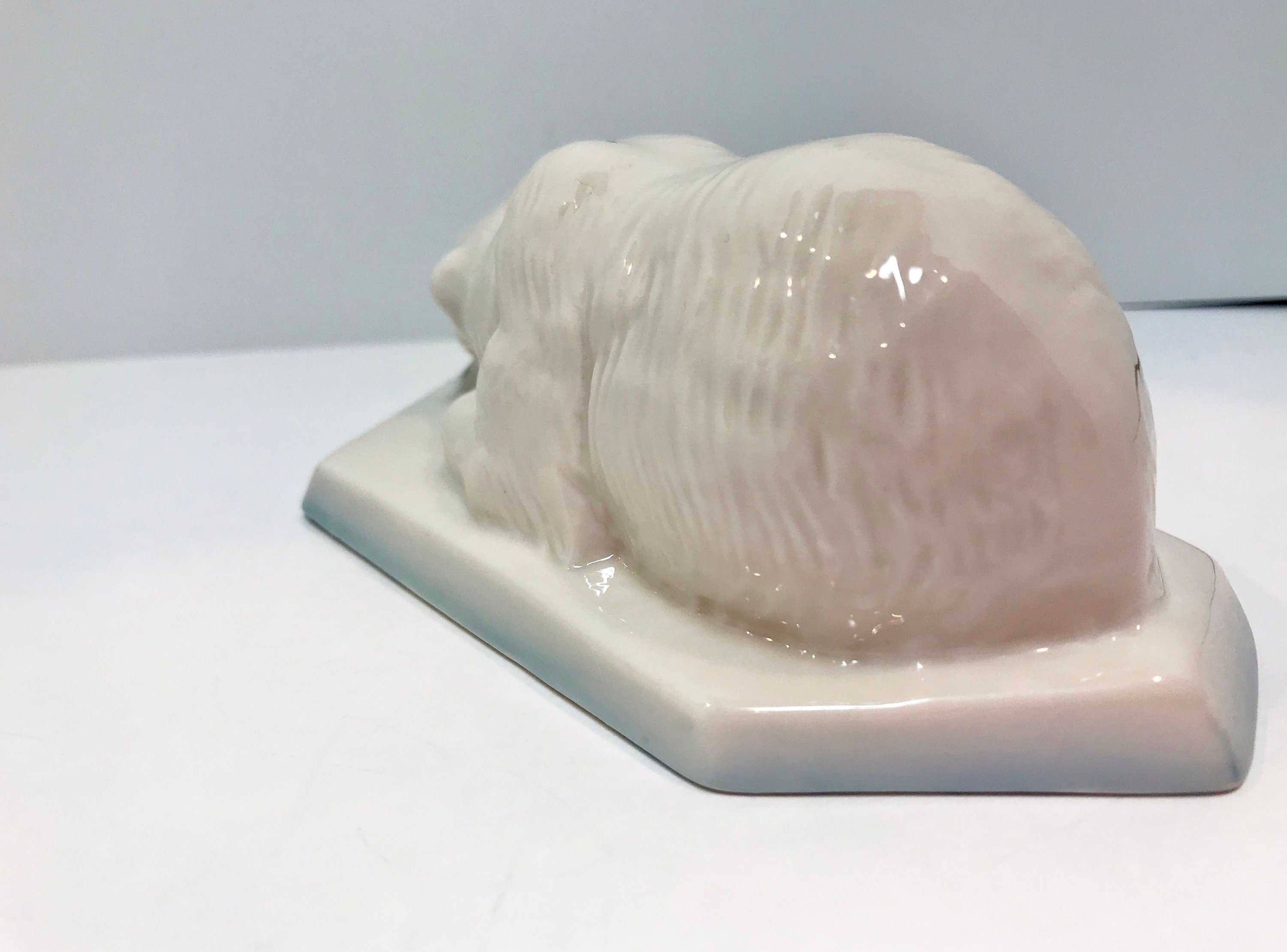 Reserved for SR, Belleek Polar Bear, Belleek Animal, Belleek Figurine ...