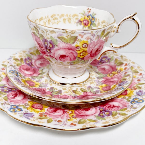 Pink Rose Tea Cup - Etsy