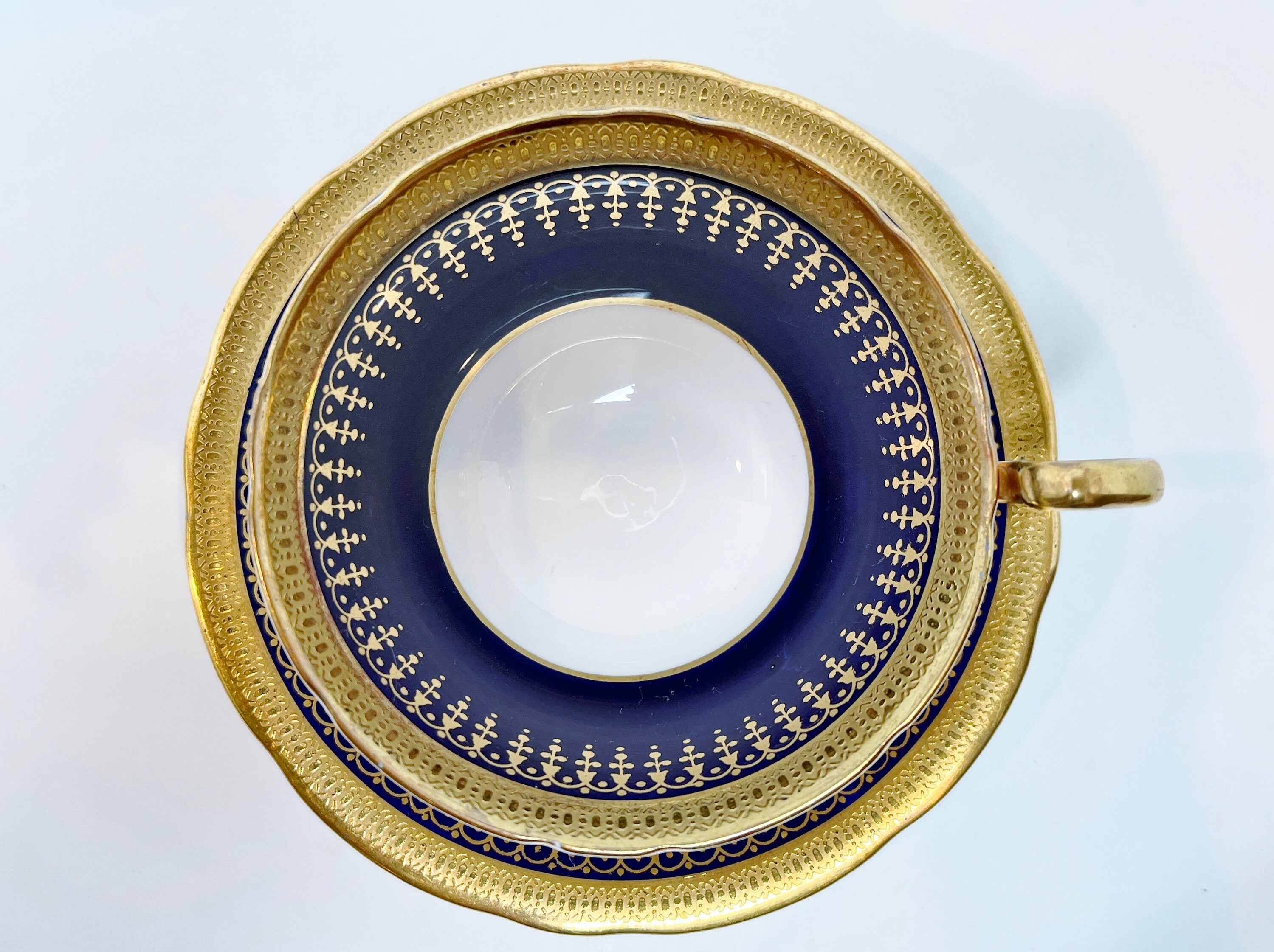 Hertford by Aynsley Teacup and Saucer, Aynsley Hertford Scalloped ...