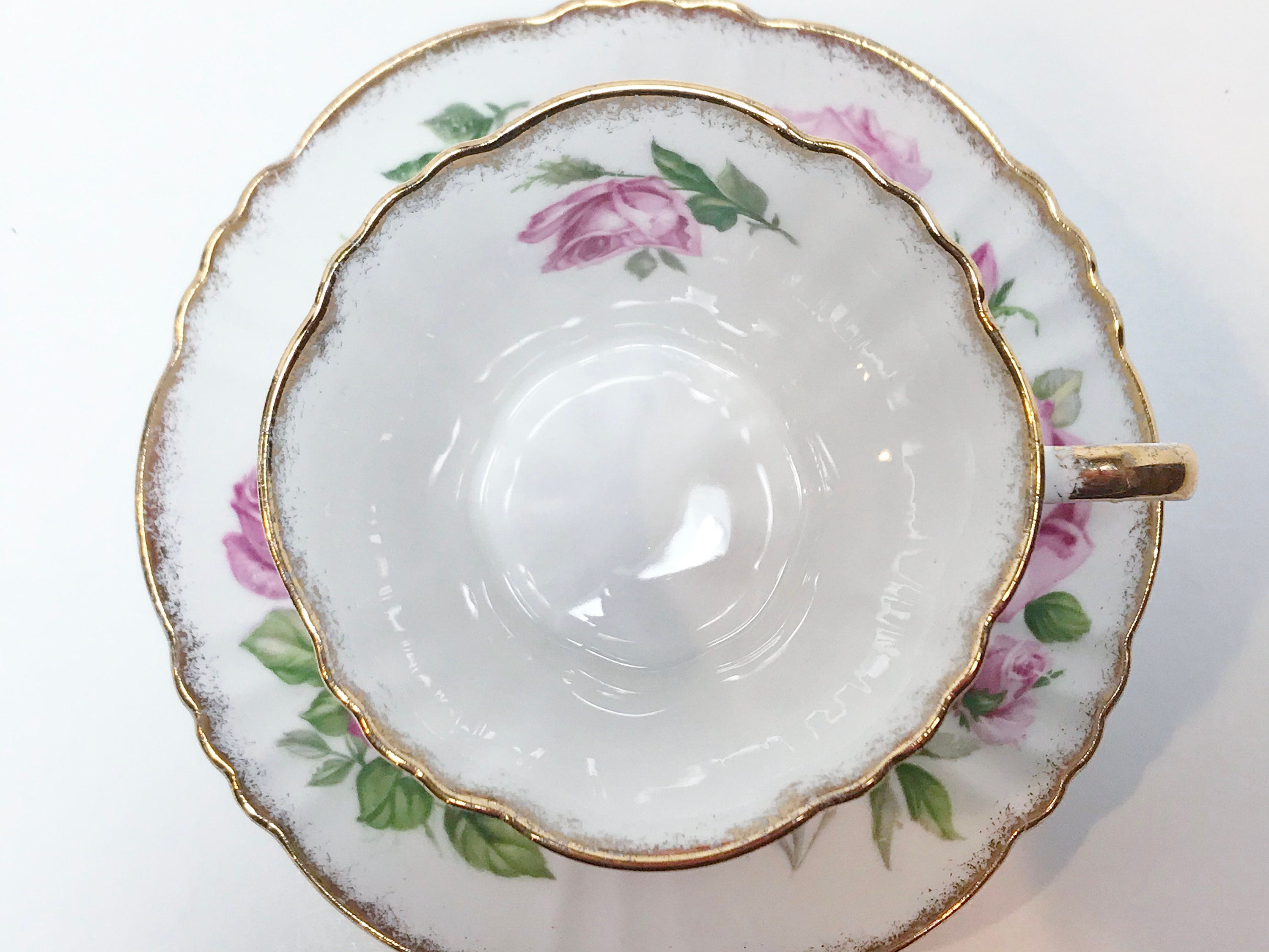 Orleans Rose by Royal Standard Tea Cup and Saucer, Antique Tea Cups ... Orleans Rose by Royal Standard Tea Cup and Saucer, Antique Tea Cups ...