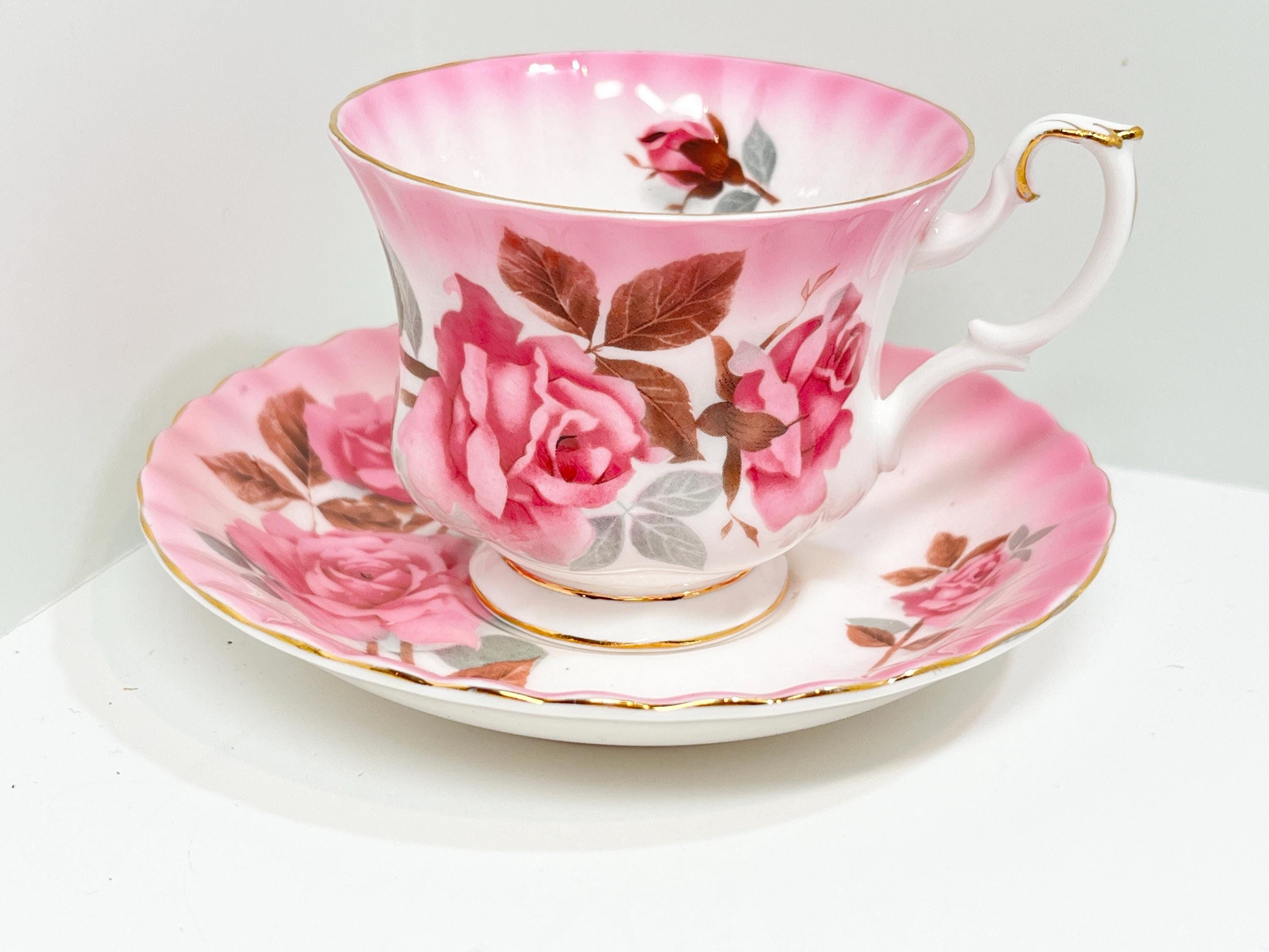 Big Rose Teacup, Royal Albert Teacup, Radiance Series, Antique Teacup ...