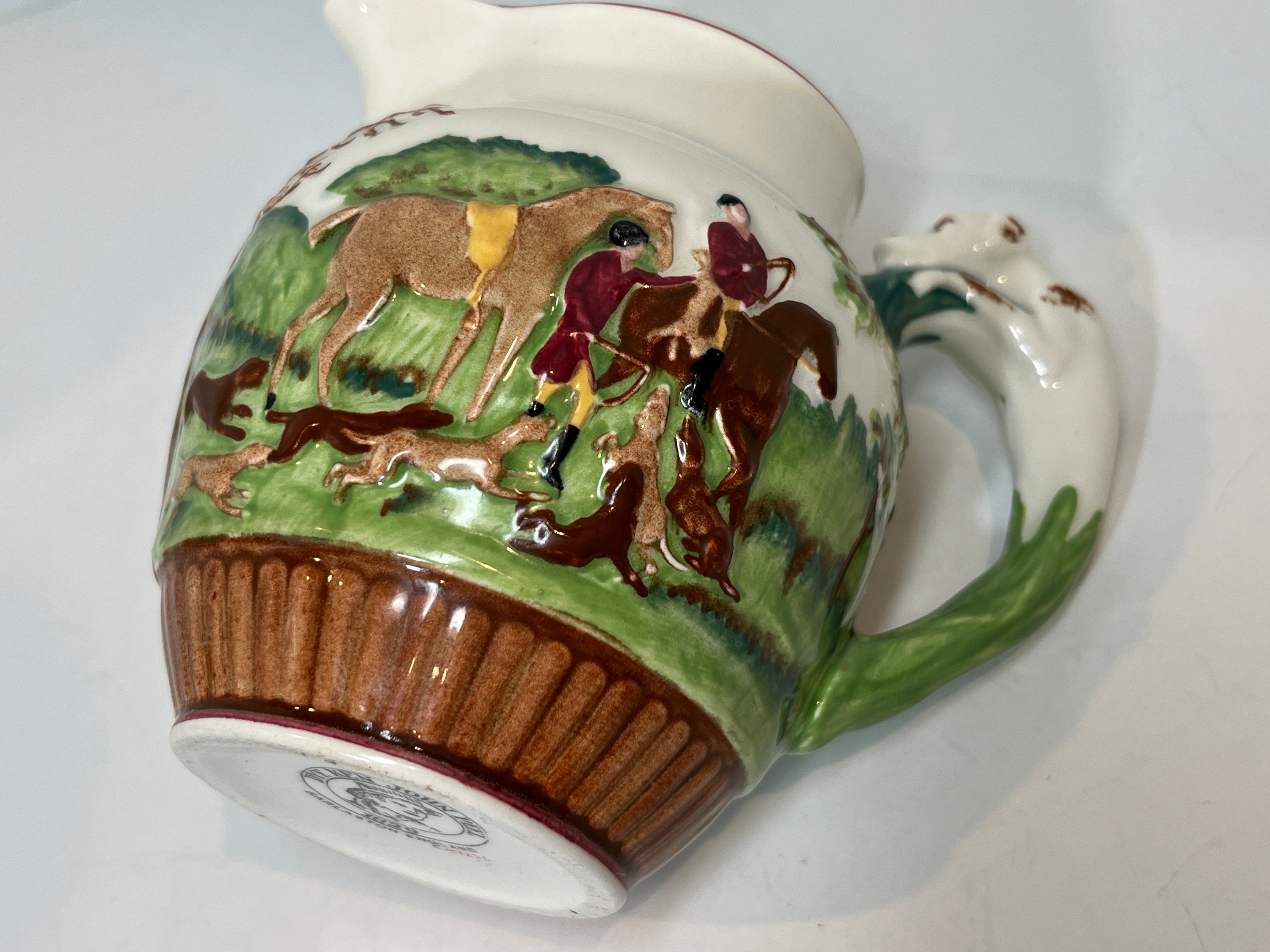 Riding to Hounds Pitcher , Wedgwood Pitcher , Hound Handle Pitcher ...