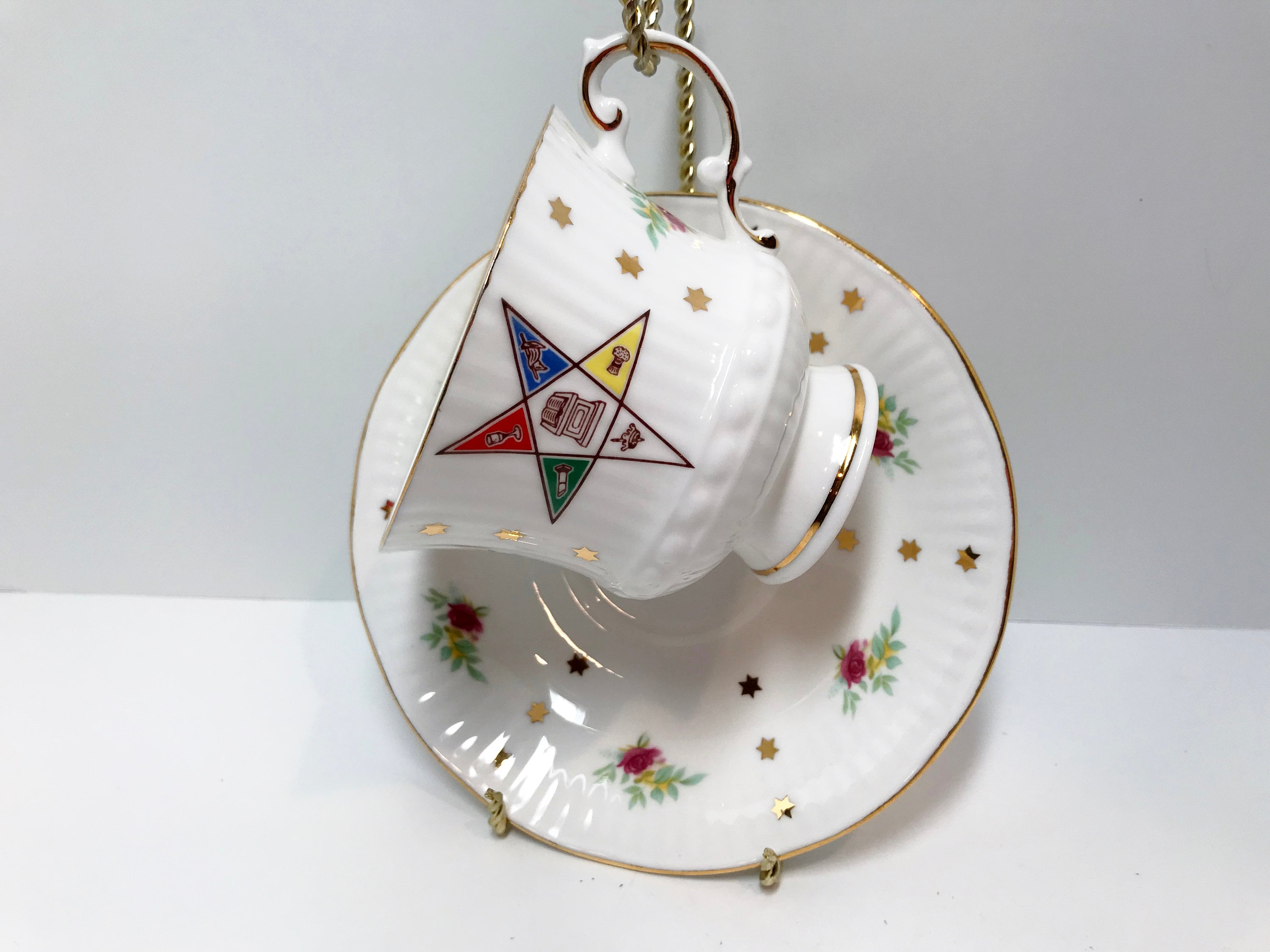 Order of the Eastern Star Teacup, Elizabethan Tea Cup and Saucer ...