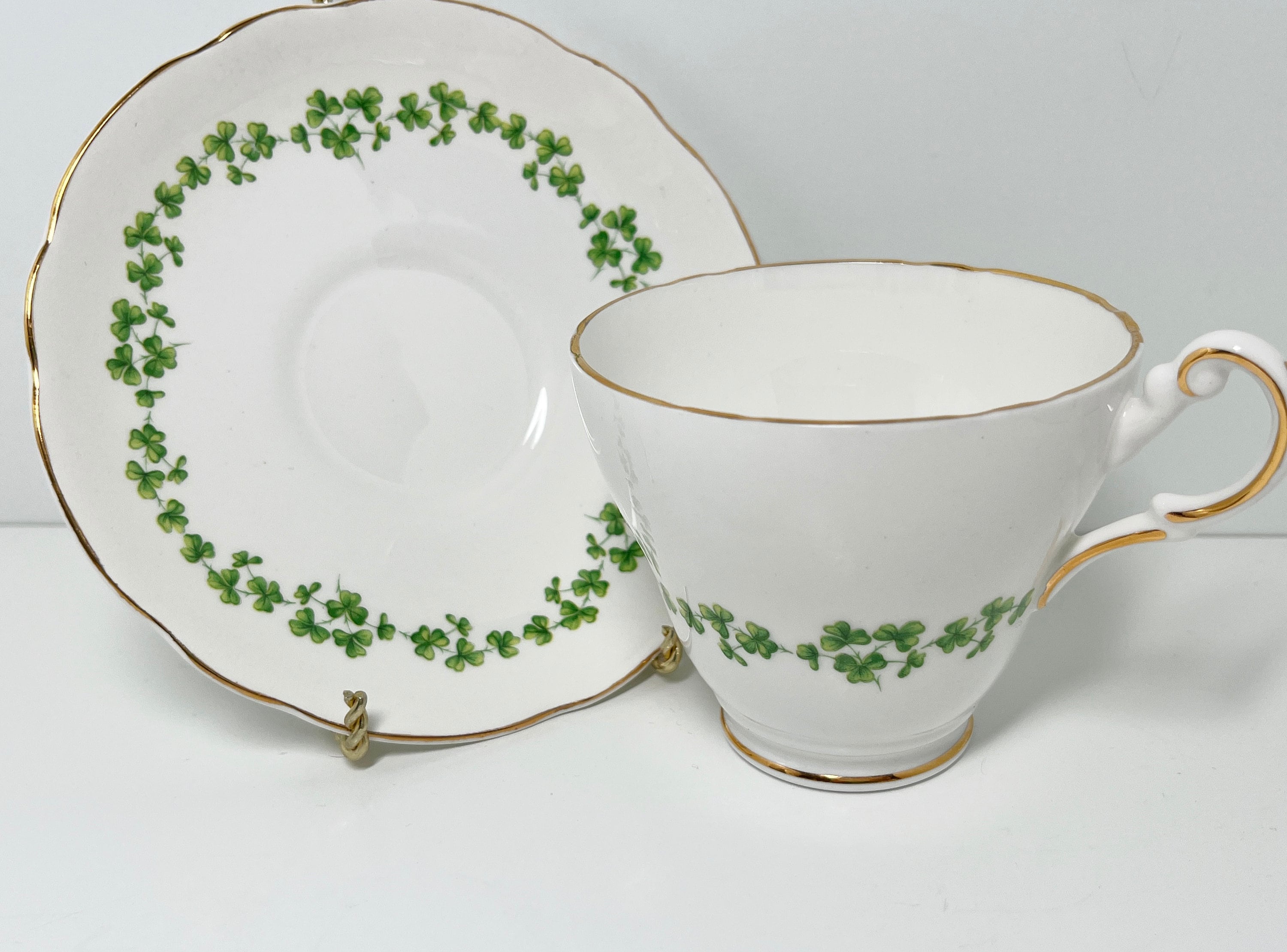 Regency Shamrock Tea Cup, Irish Tea Cup, English Bone China Teacup ...