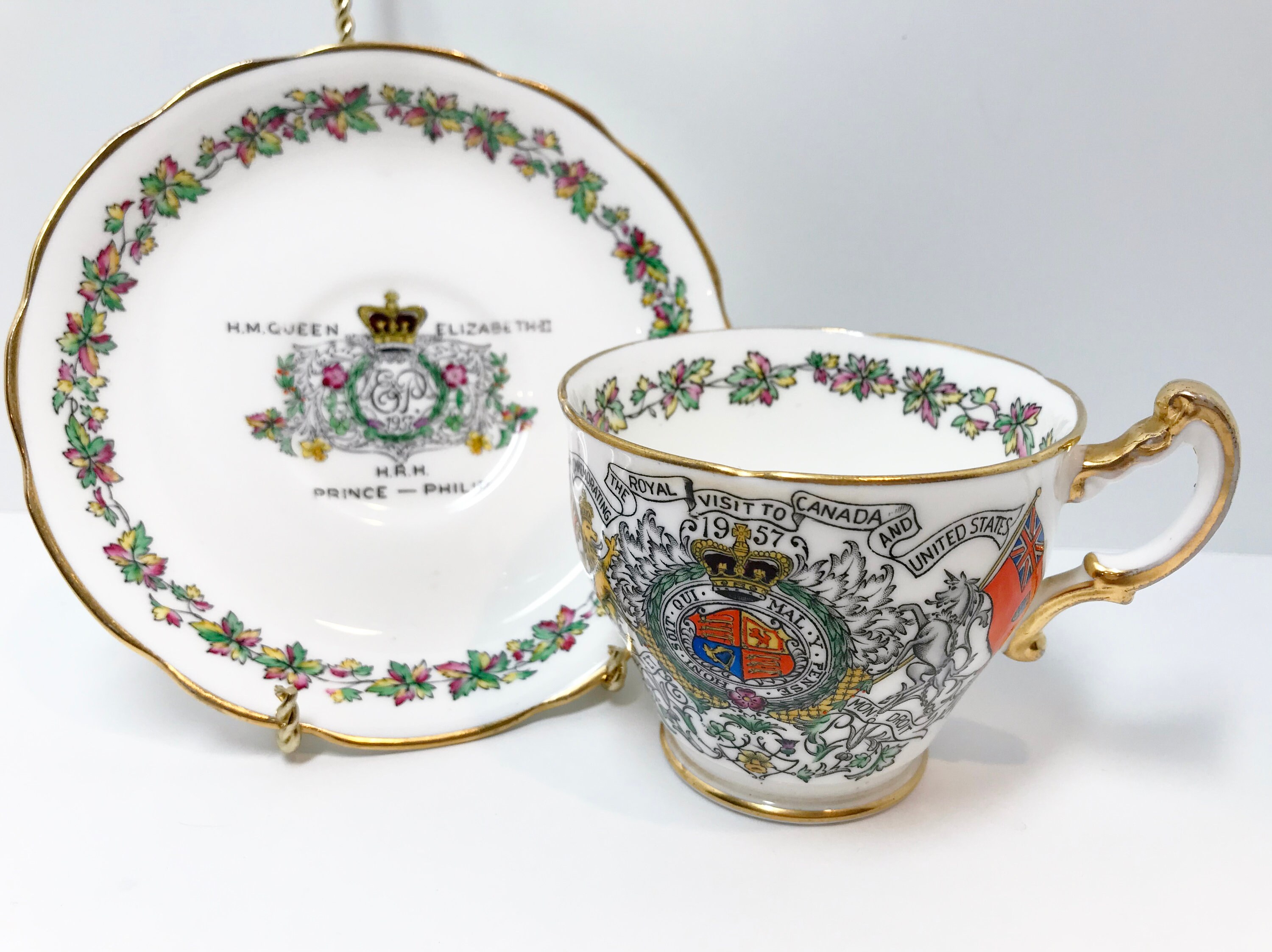 Queen Elizabeth, Prince Philip Canadian Visit, Royalty Hammersley ...