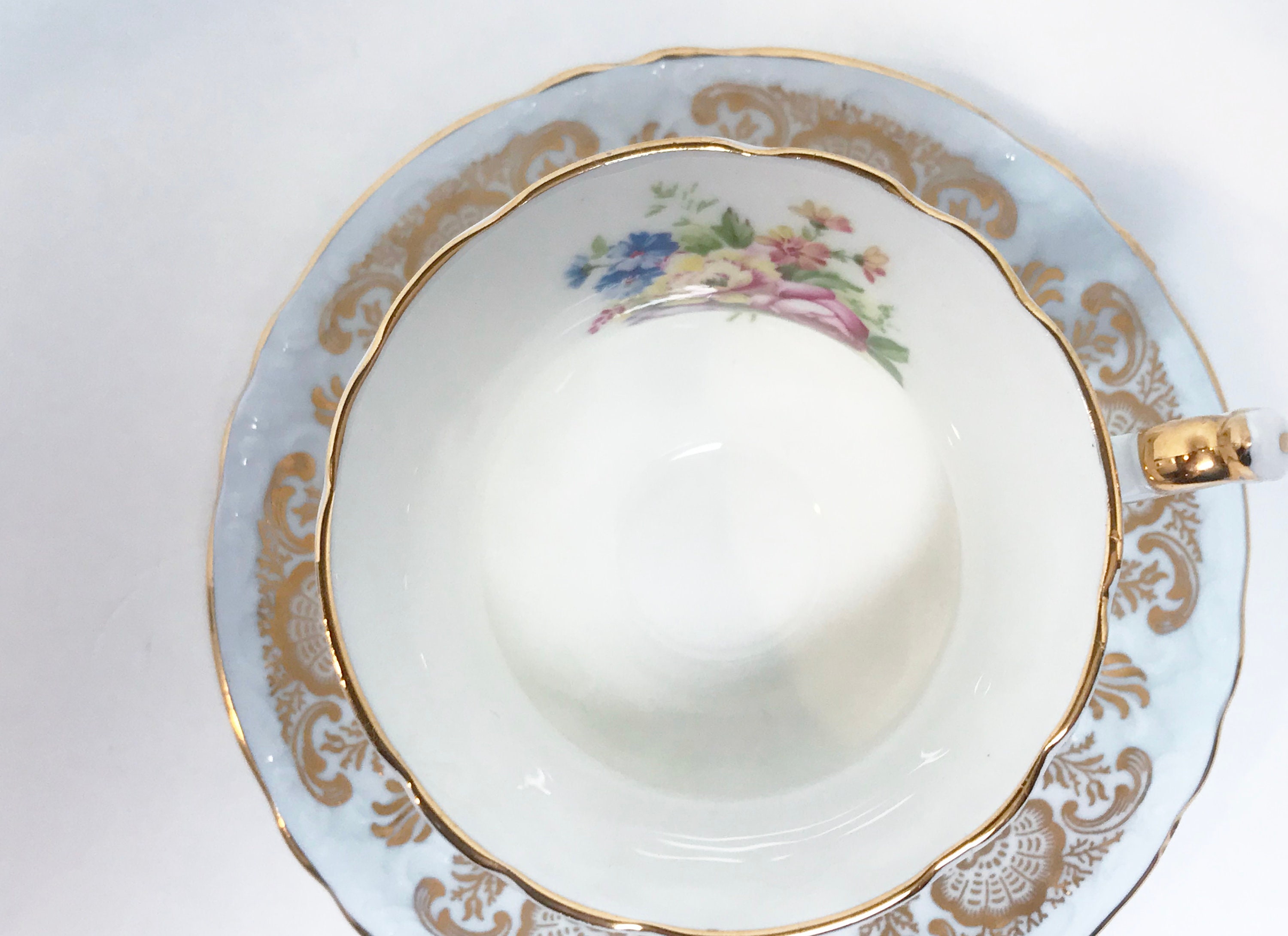 Paragon Tea Cup and Saucer, English China Cups, Antique Tea Cups ...