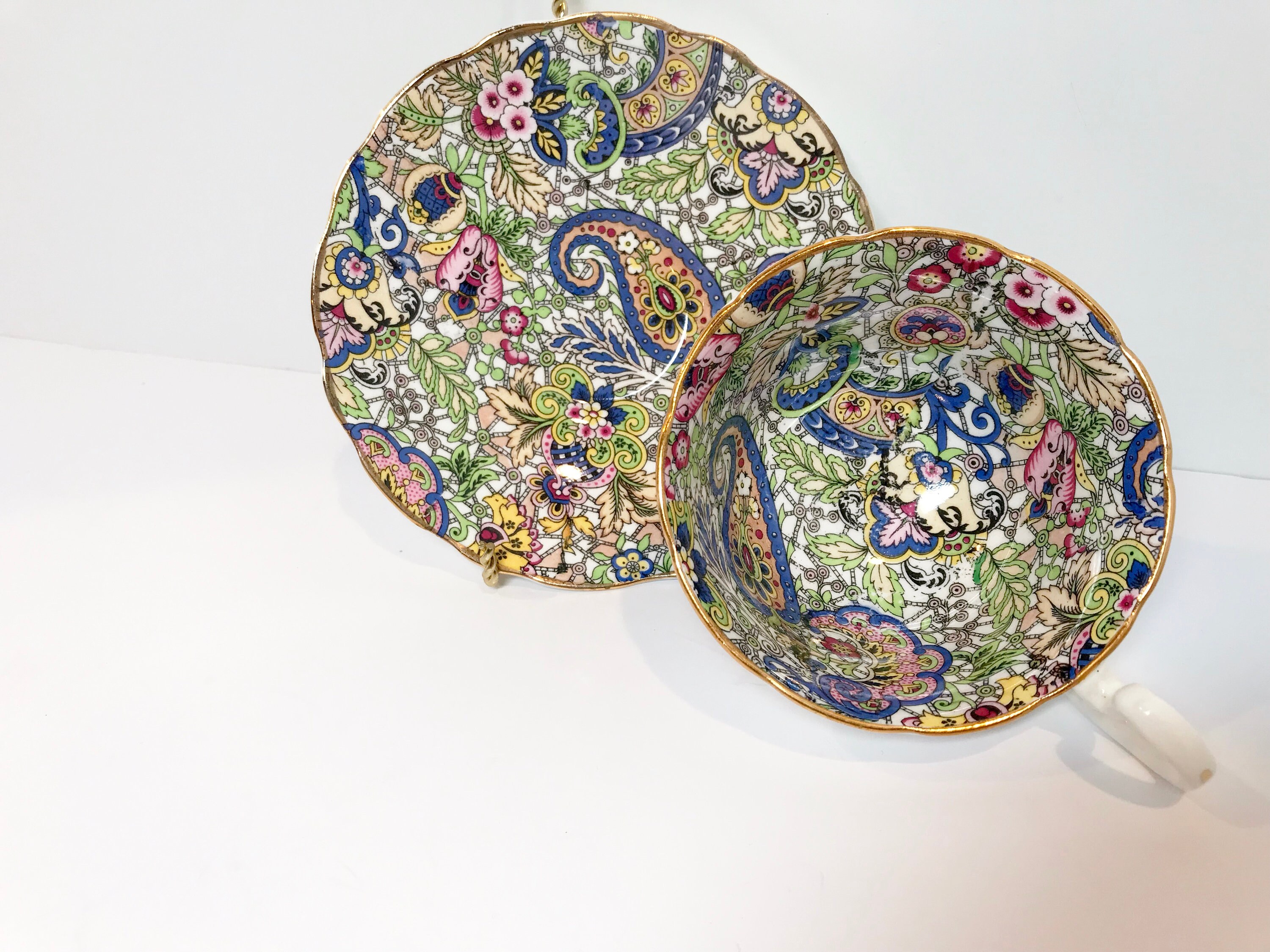 Radfords Chintz Tea Cup and Saucer, Chintz Tea Cups, English Teacups ...