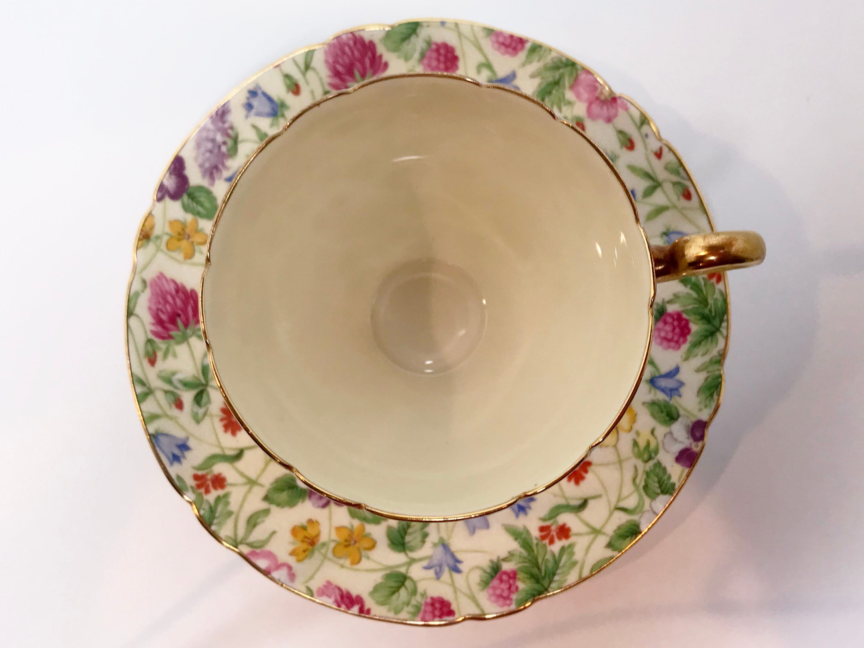 Shelley Countryside Trio, Shelley Teacups, Shelley China, Ripon Shape ...