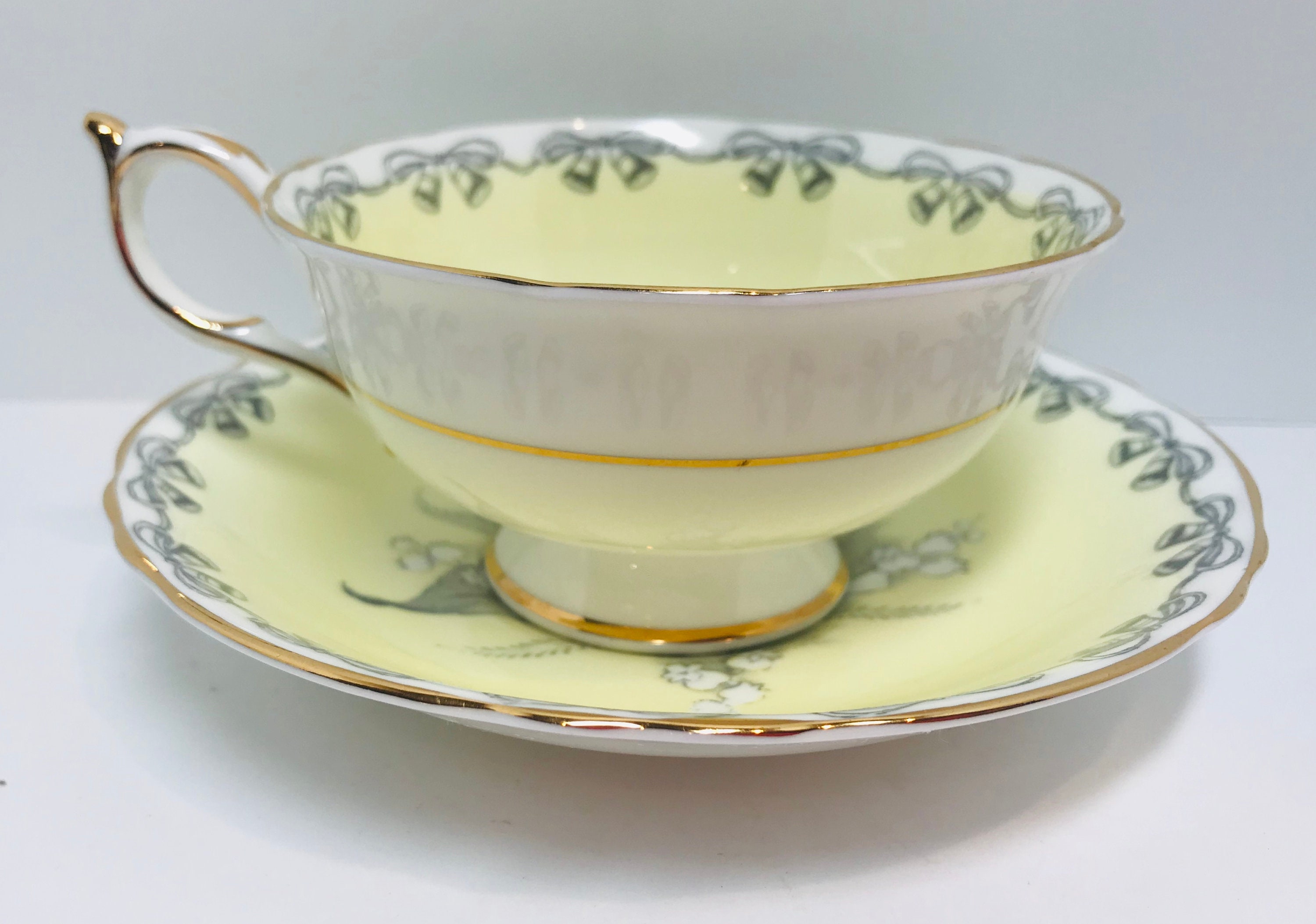 To The Bride by Paragon Tea Cup and Saucer , Double Warrant , Antique ...