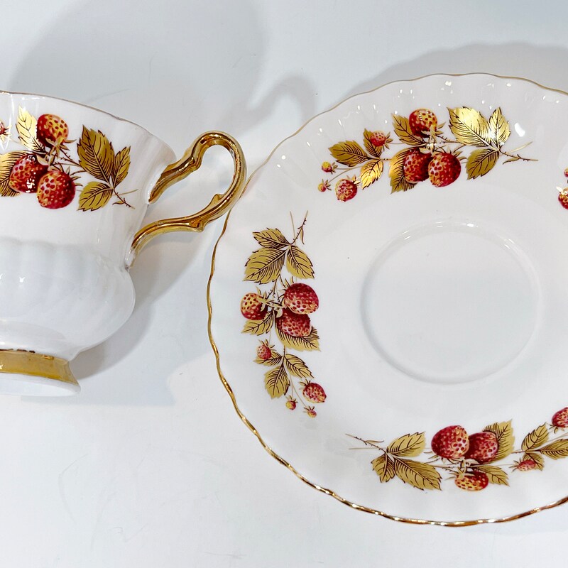 Strawberry Tea Set - Etsy
