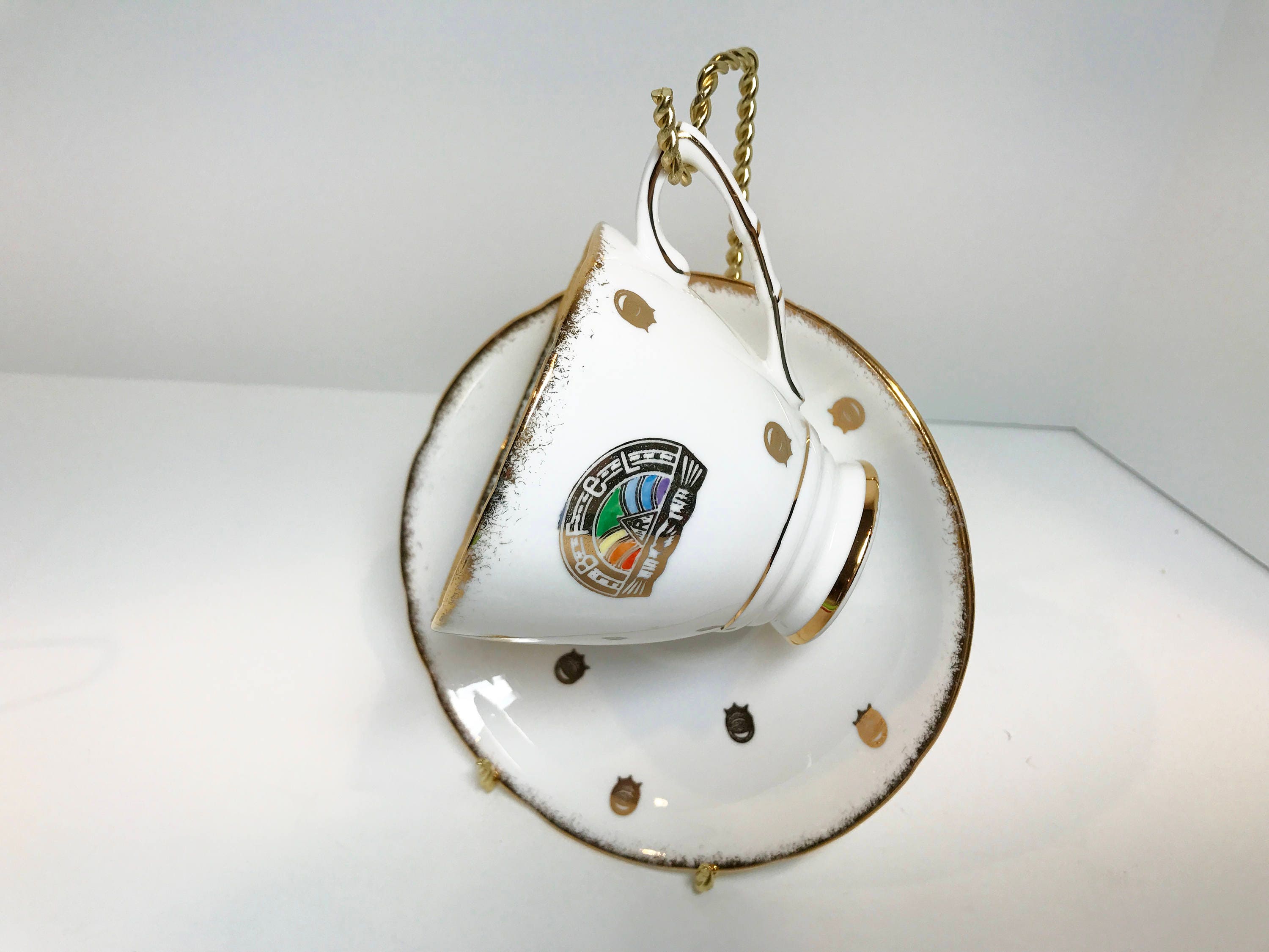 Rainbow Girls Royal Stafford Tea Cup and Saucer, OES Tea Cups, English ...