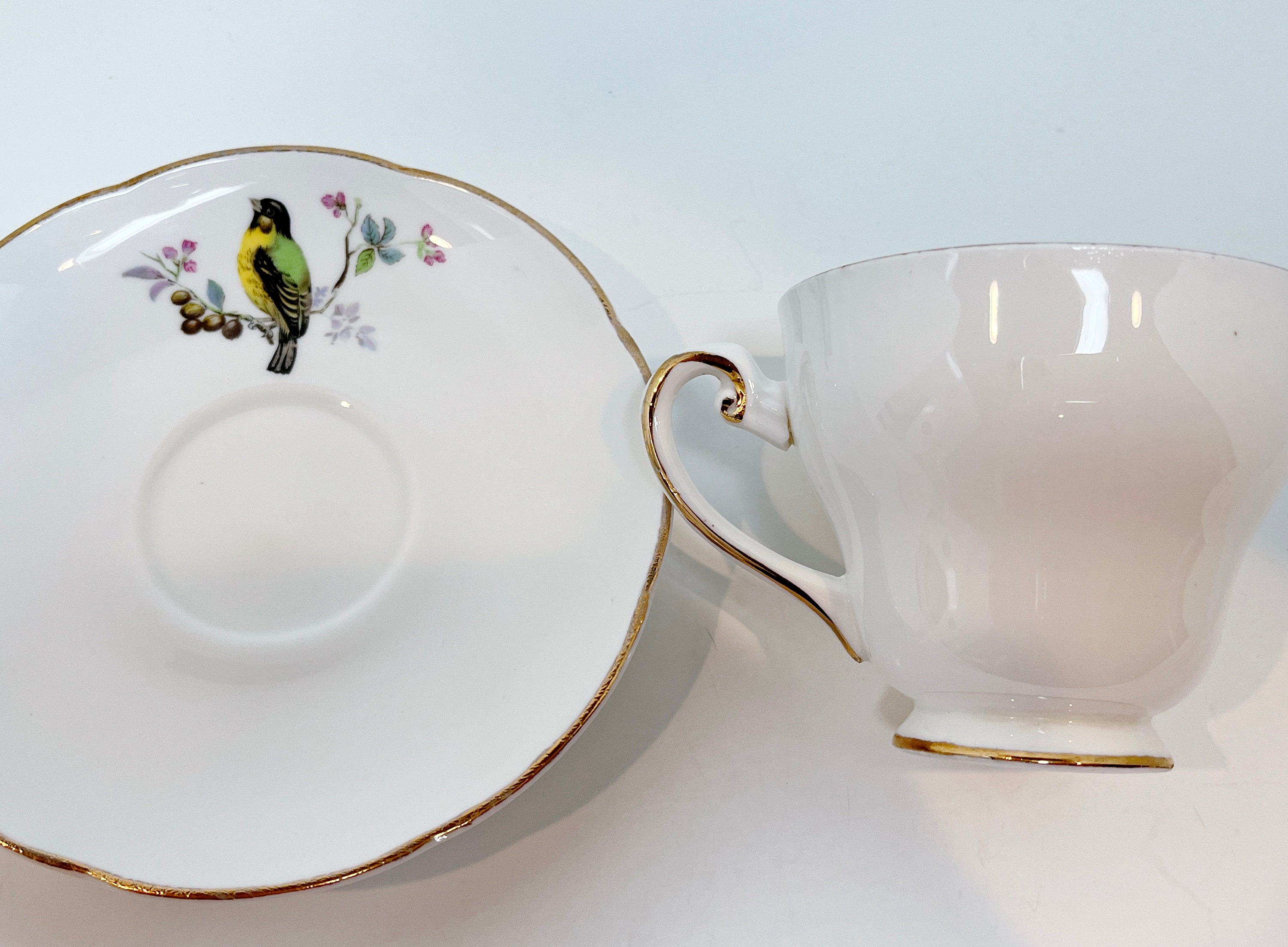 Irish Teacup, Royal Tara Teacup, Bird Tea Cup, Robin Teacup, Vintage ...