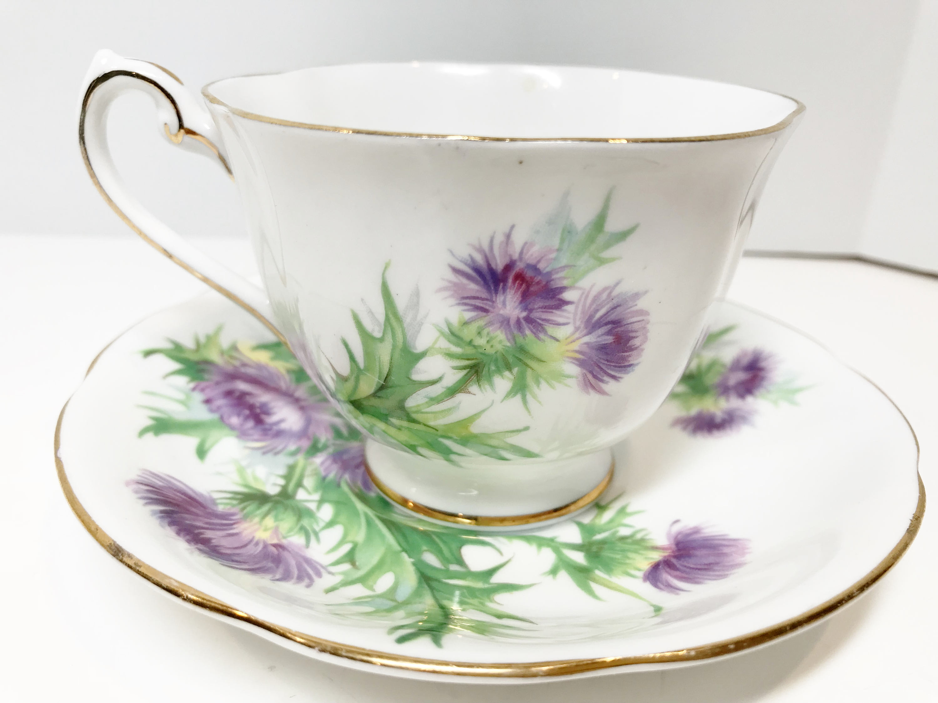 Royal Standard Tea Cup and Saucer, Scots Emblem, Scottish Cup, Scottish ...